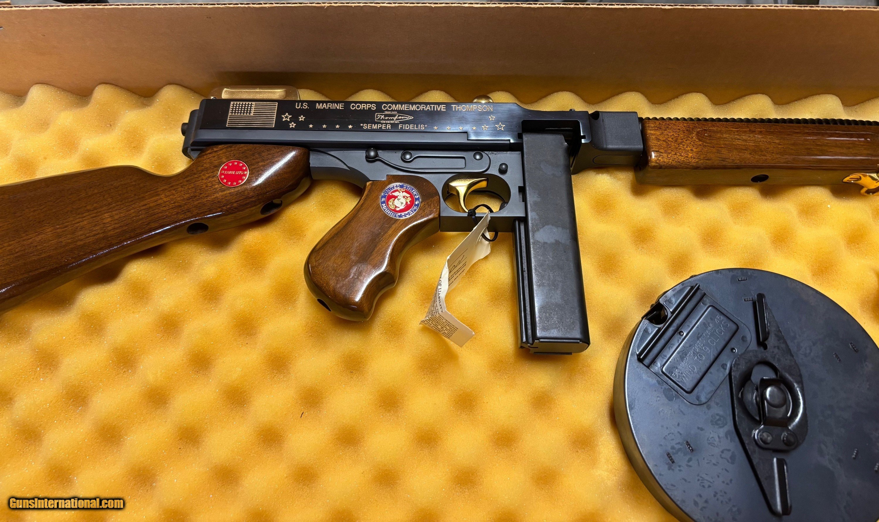 Thompson Marine corps commemorative 45 acp