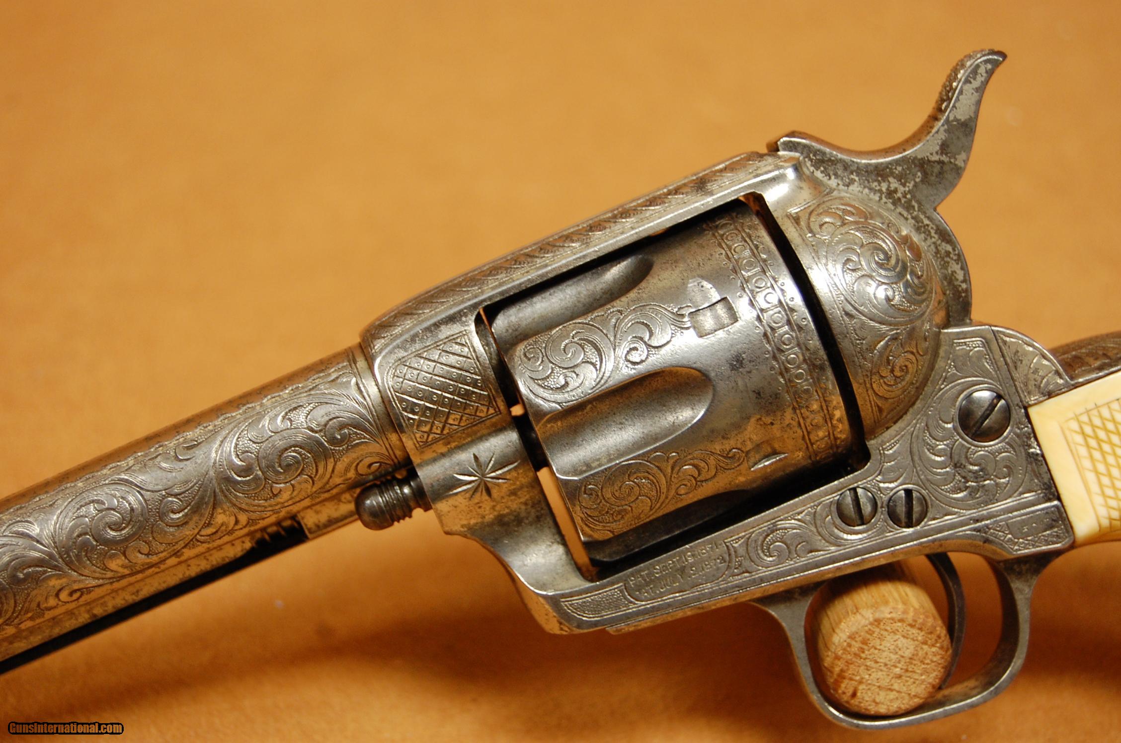COLT SINGLE ACTION 1ST GEN NIMSCHKE ENGRAVED