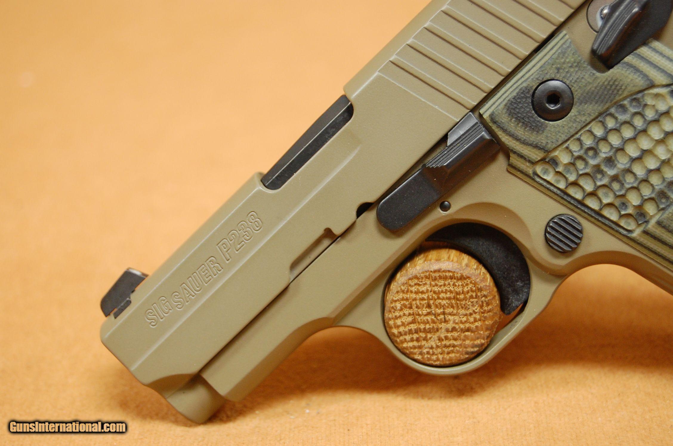 Sig Sauer P238 Scorpion 380 FDE Flat Dark Earth
