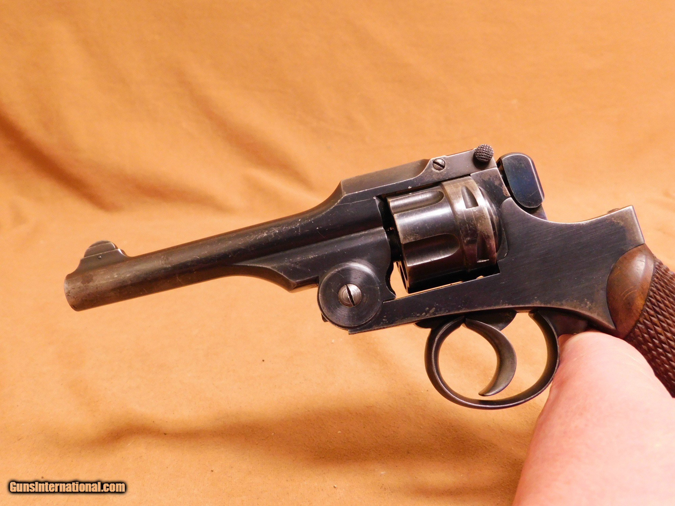 Japanese Army Nagoya Type 26 Revolver with Holster (WW2-era)