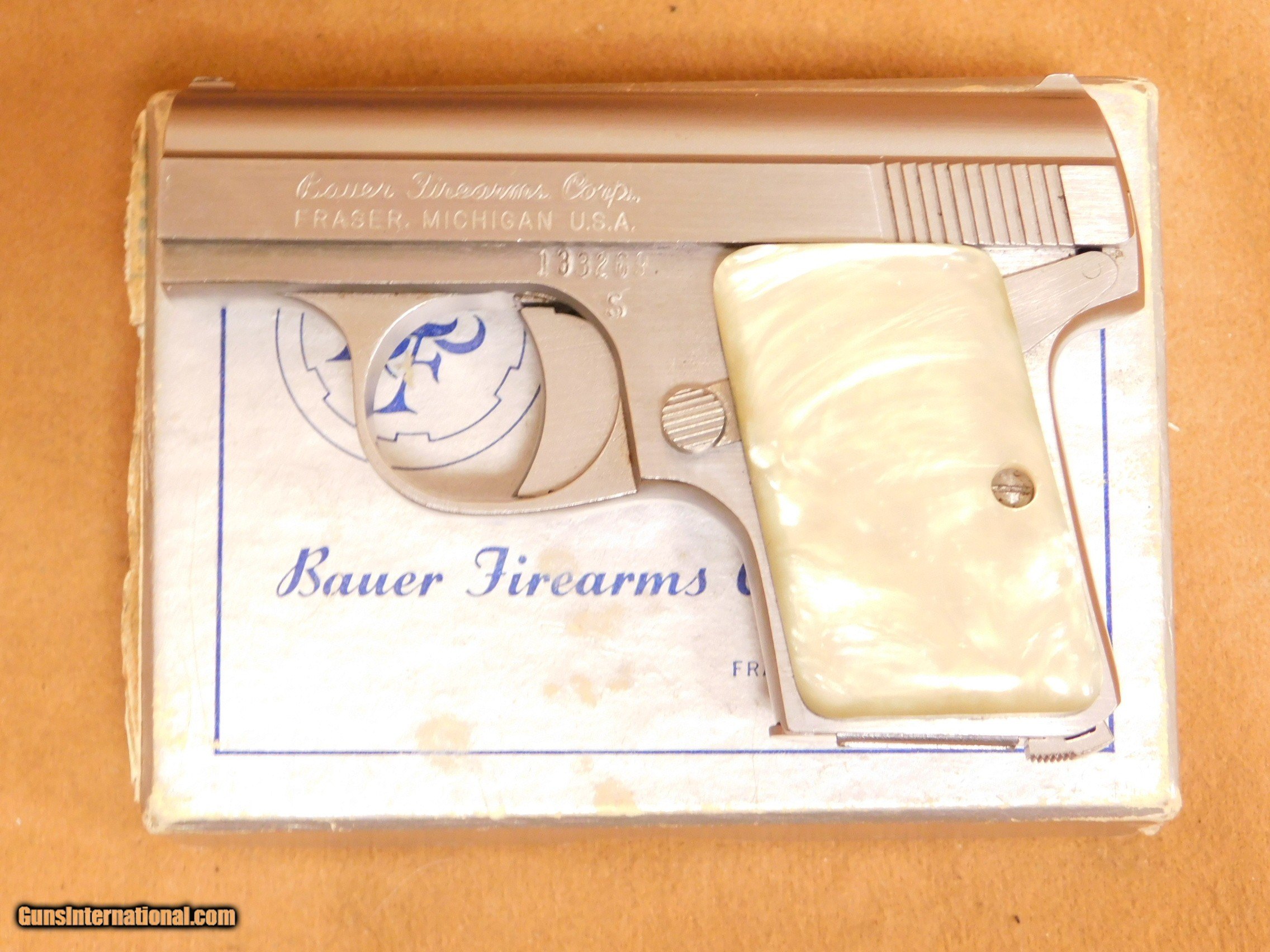 Bauer Firearms Corp. .25 Caliber Automatic Pocket Pistol w/ Box