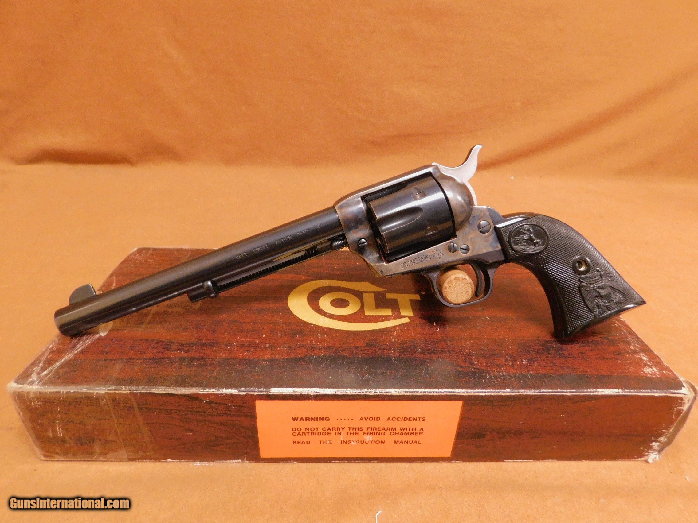 Colt Single Action Army (Blued/Case Colored, 45 Long Colt, 7.5-inch) SAA