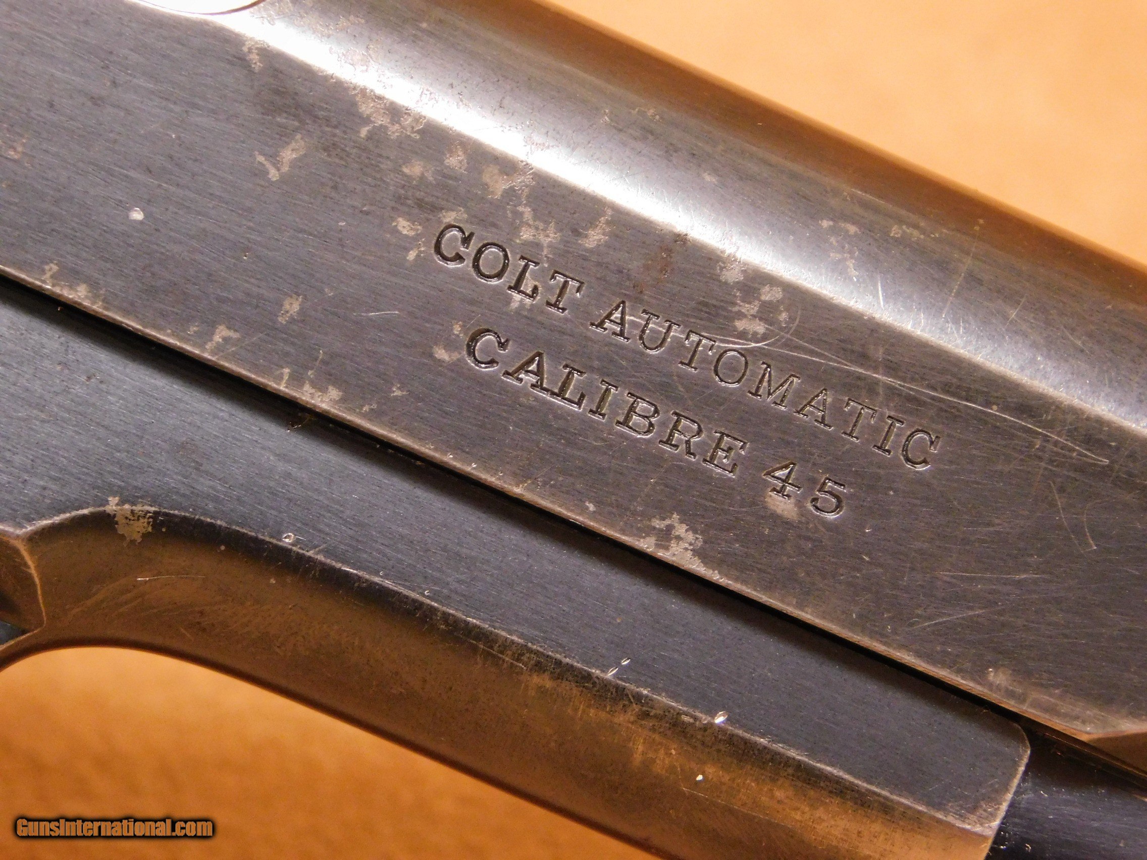 Pre-War Commercial Colt 1911 (mfg 1920, All Original, All Correct)
