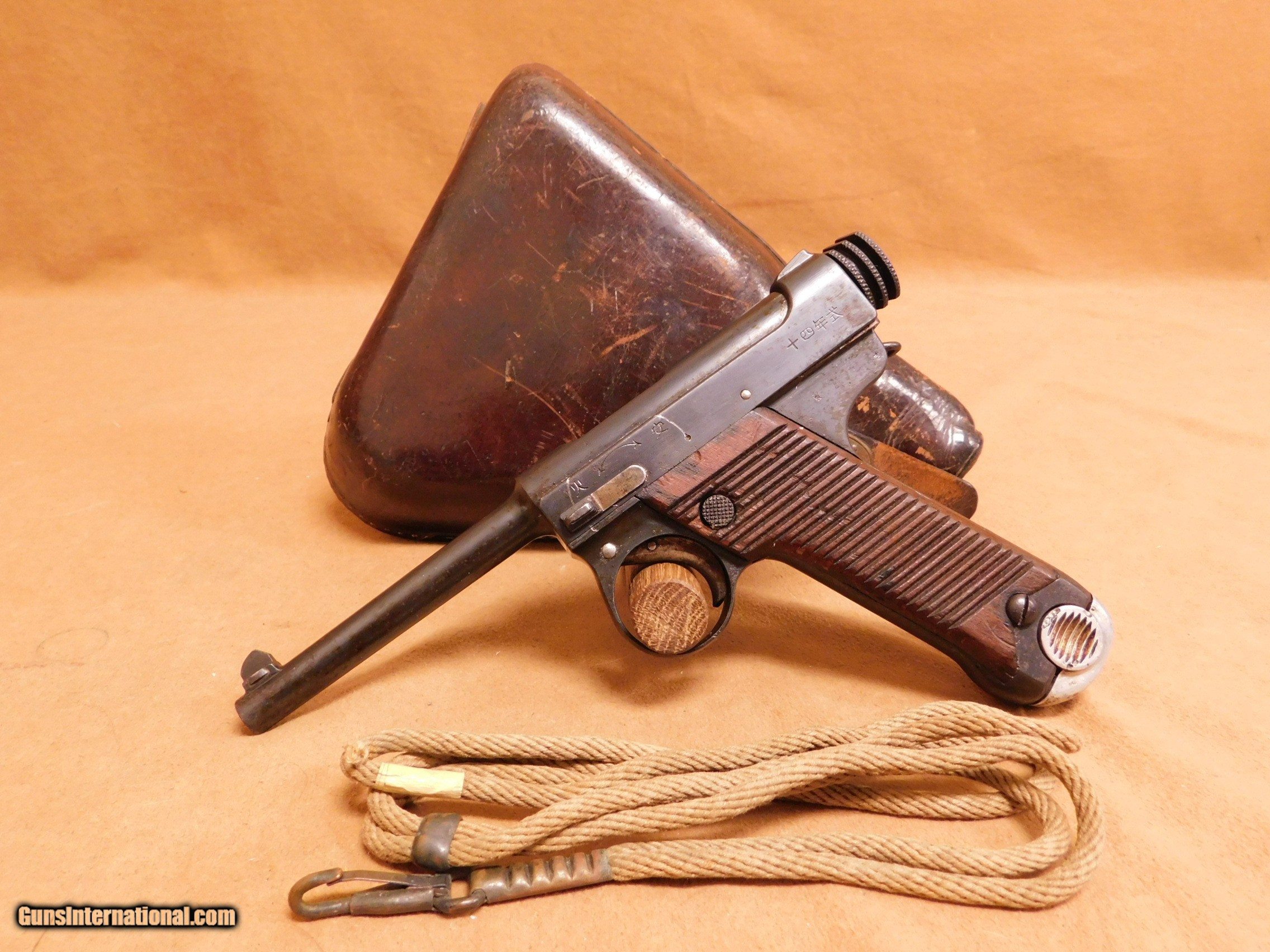Nambu Type 14 with Holster, Lanyard (8mm Nambu) Japanese WW2
