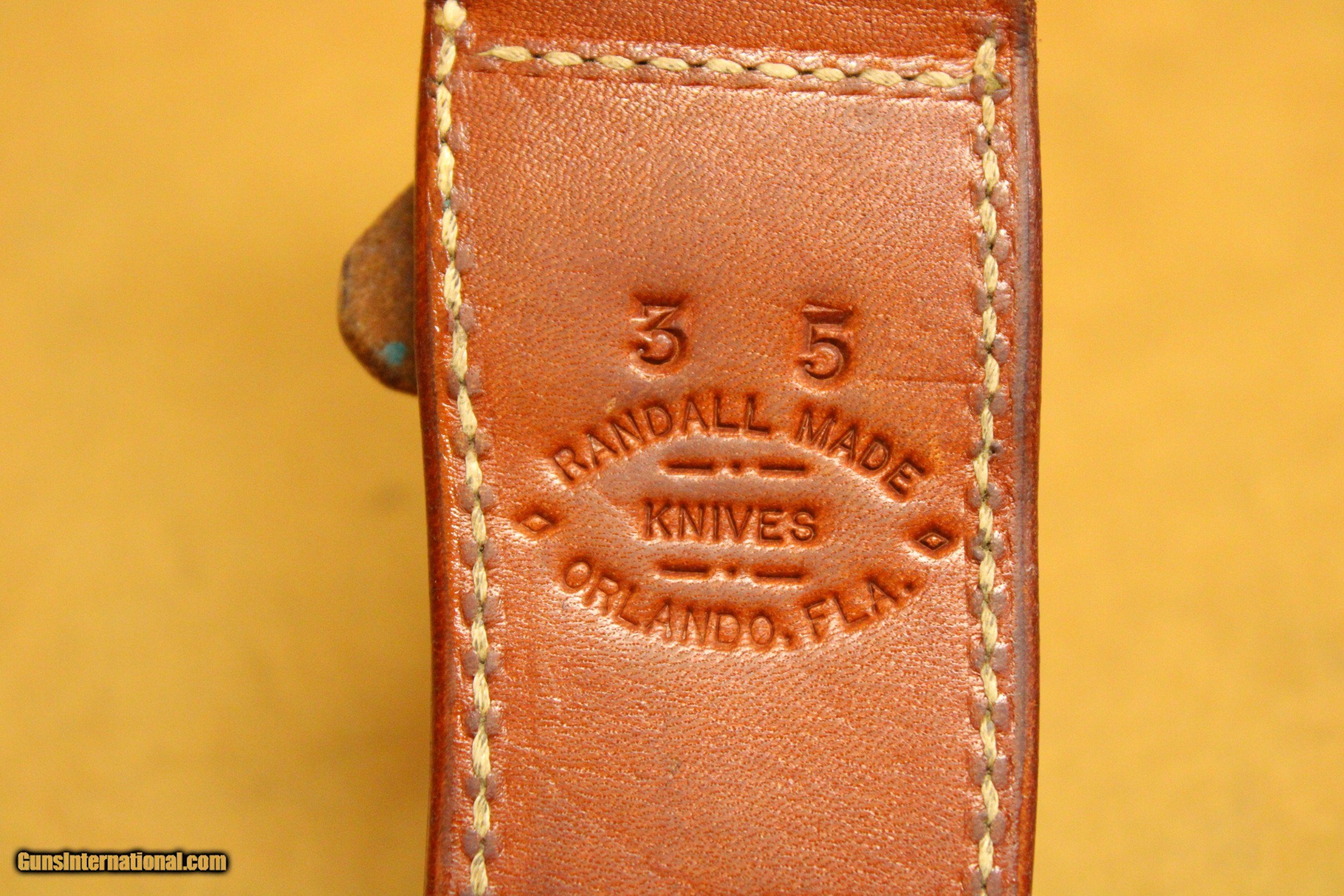 Randall Model 3-5 Hunter (Stag Handle, Carbon Steel, 5-inch blade)