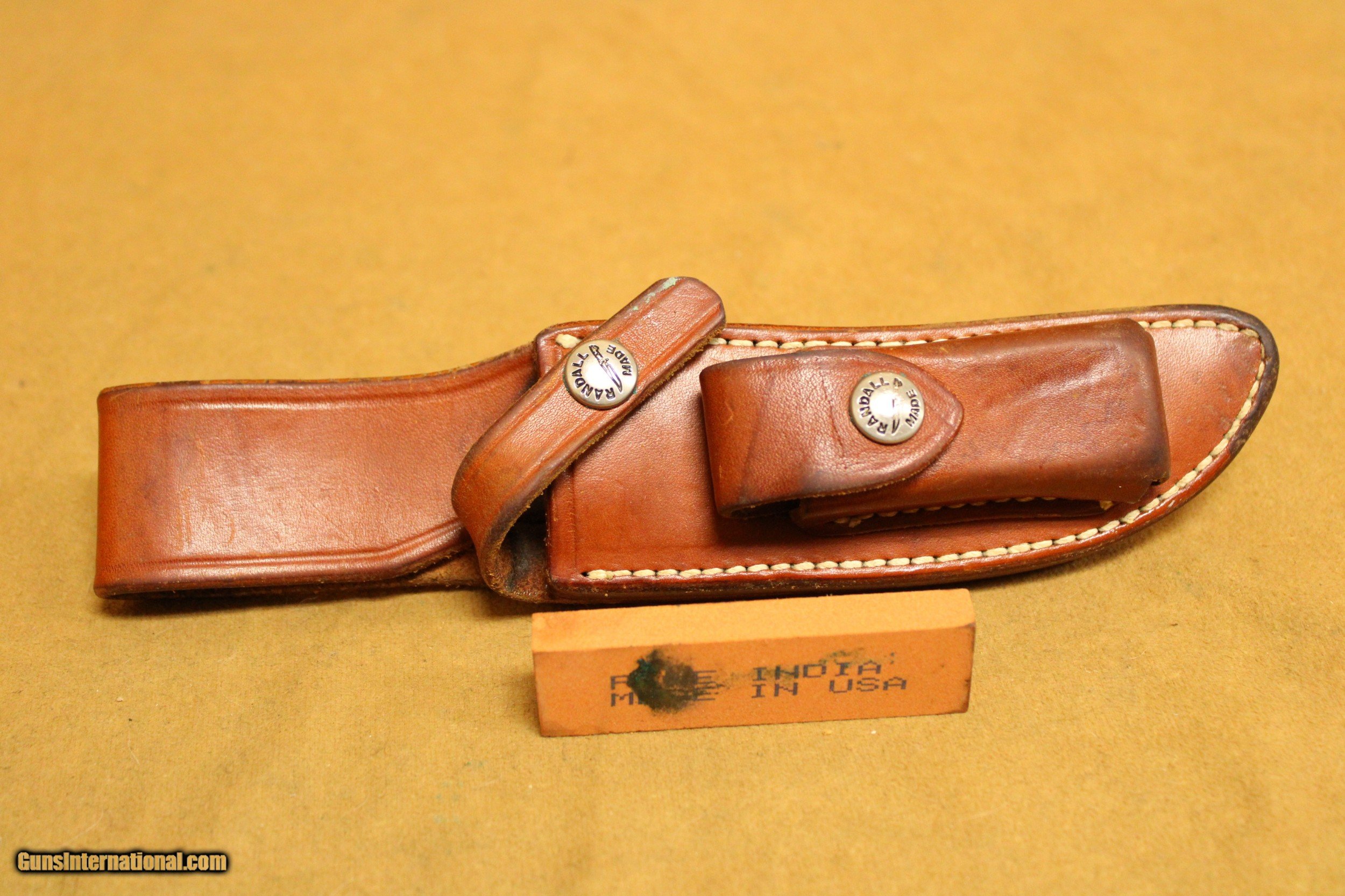 Randall Model 3-5 Hunter (Stag Handle, Carbon Steel, 5-inch blade)