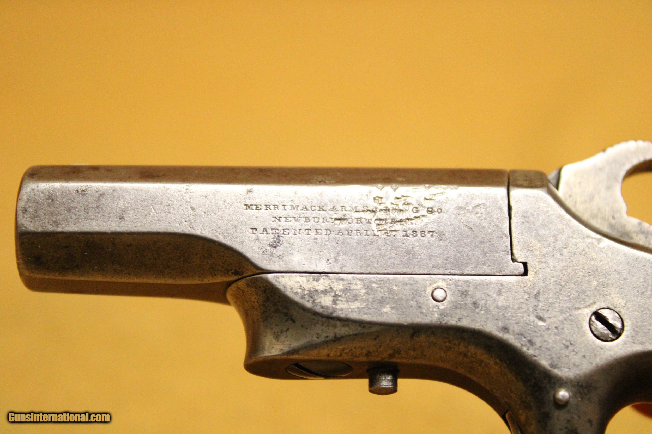 ANTIQUE Merrimack Arms Co Southerner Derringer (41 Rimfire)
