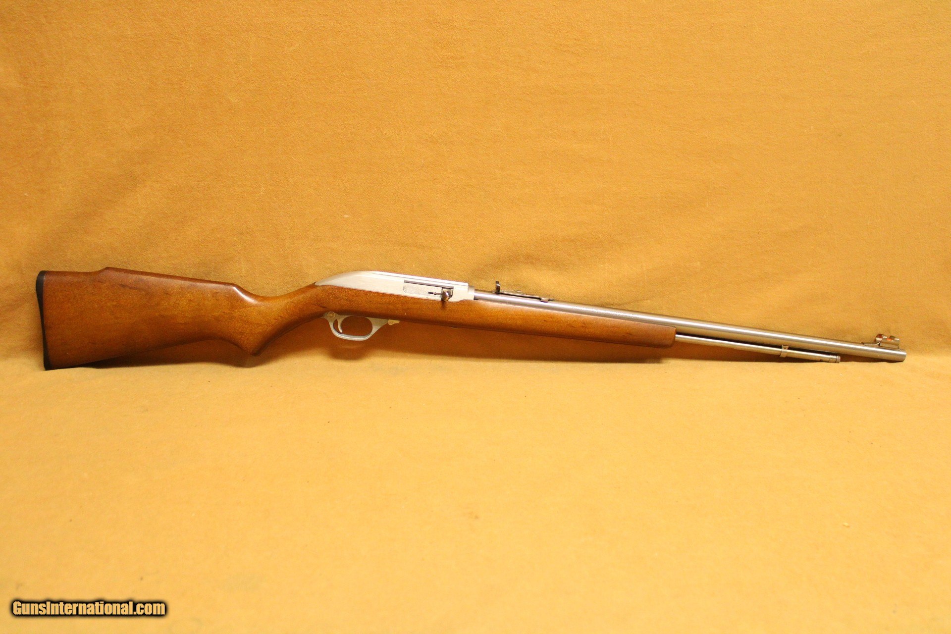 LIKE NEW Marlin 60SB Tube-Fed Rimfire Rifle (22LR 19-inch, Silver) 60-SB