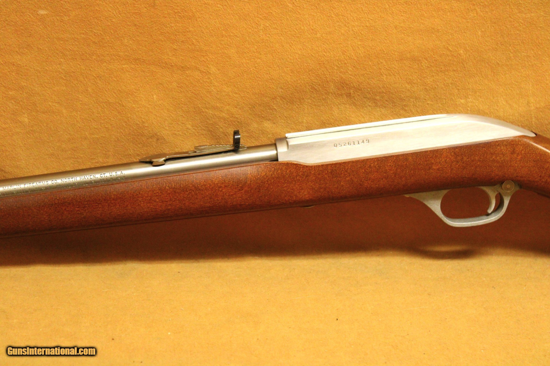 LIKE NEW Marlin 60SB Tube-Fed Rimfire Rifle (22LR 19-inch, Silver) 60-SB