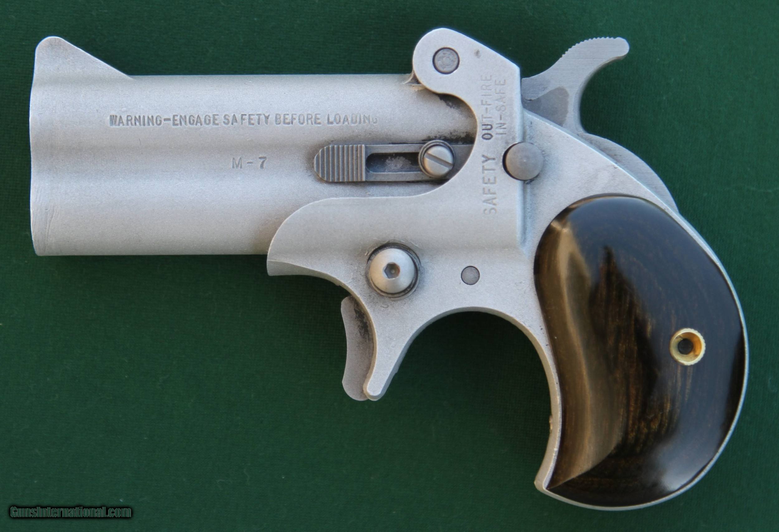 American Derringer Corps, Model 7, Ultra Light Weight, Over/Under ...