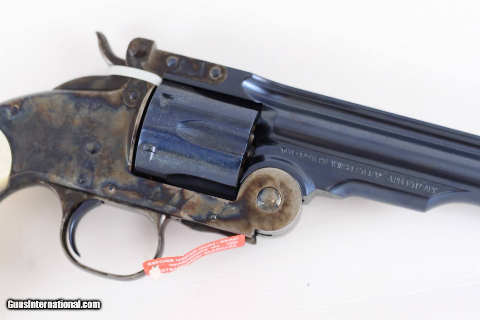 Taylor Uberti Schofield 45 Long Colt, 7 inch bbl. Charcoal Blue, Case ...