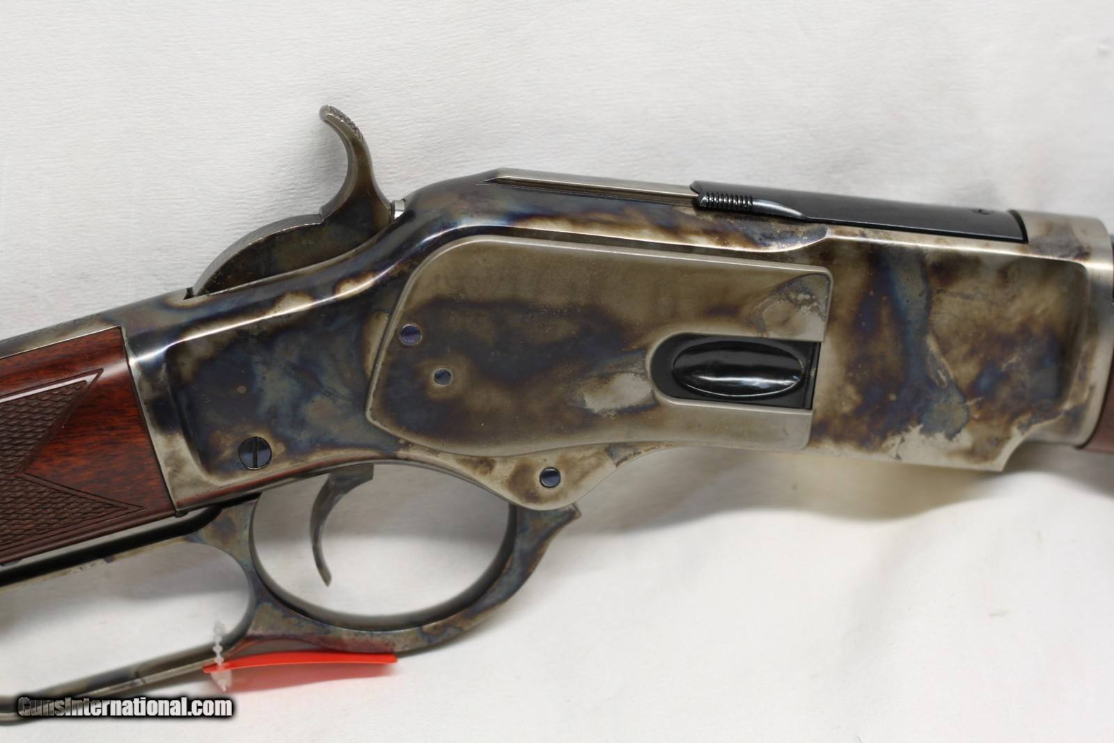 Cimarron Uberti 1873 Lever, 18 inch Octagon BBL Saddle Rifle, Straight ...