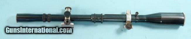 VINTAGE J.W. FECKER WOODCHUCKER TELESCOPIC SCOPE.