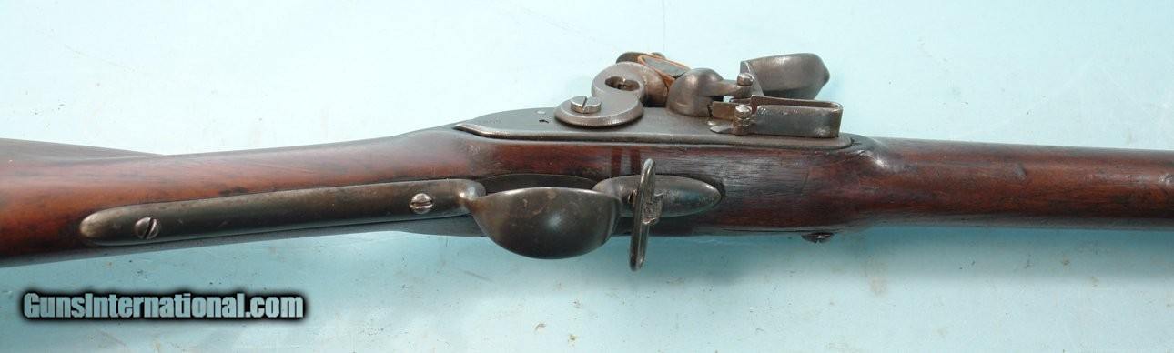 WAR OF 1812 SPRINGFIELD U.S. MODEL 1795 TYPE II FLINTLOCK MUSKET DATED ...