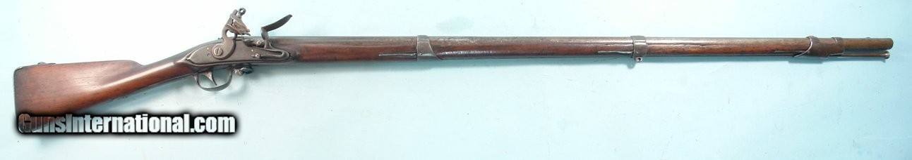 WAR OF 1812 SPRINGFIELD U.S. MODEL 1795 TYPE II FLINTLOCK MUSKET DATED ...