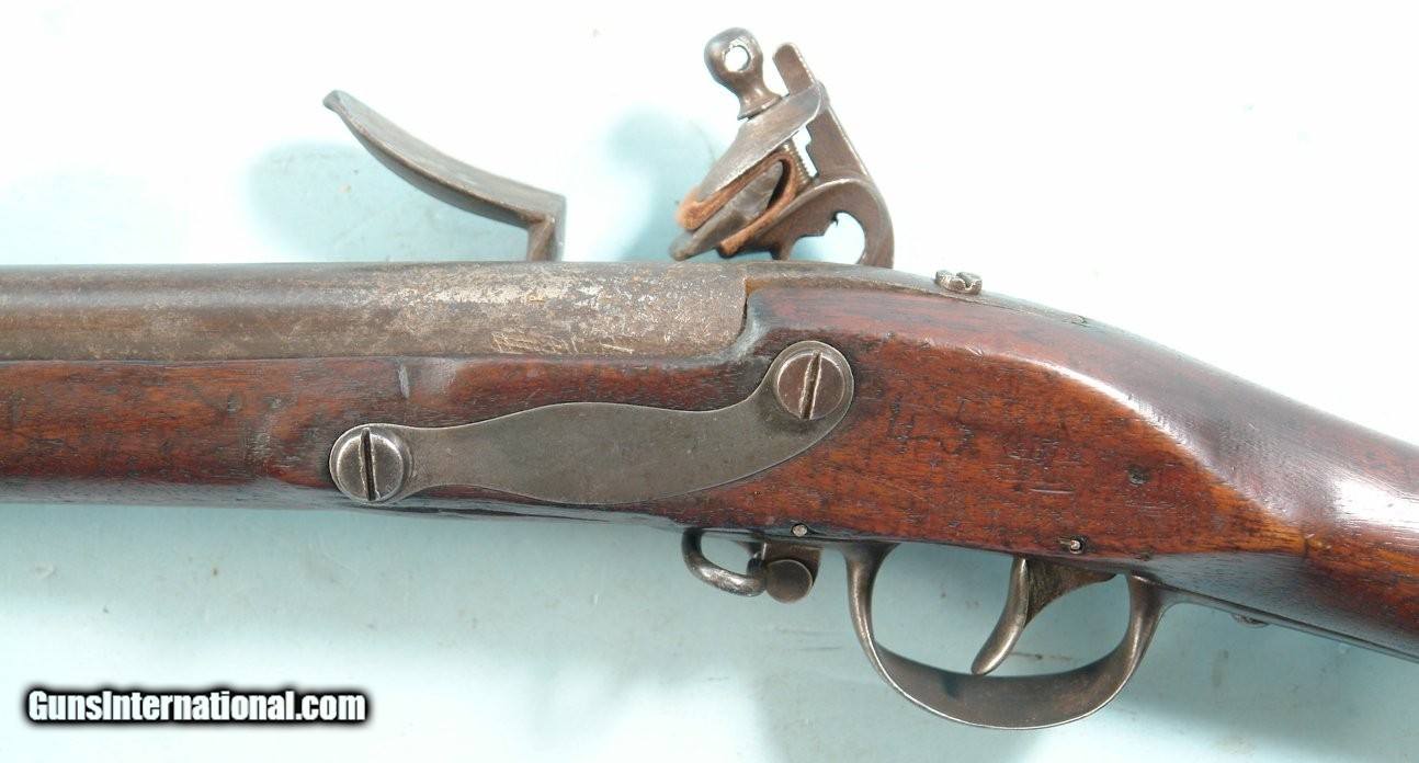 WAR OF 1812 SPRINGFIELD U.S. MODEL 1795 TYPE II FLINTLOCK MUSKET DATED ...