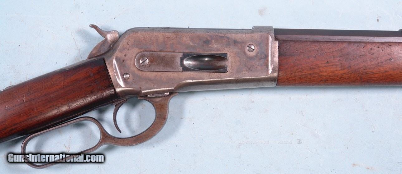 WINCHESTER MODEL 1886 LEVER ACTION .40-82 CAL. OCTAGON 26” RIFLE MFG. 1893.