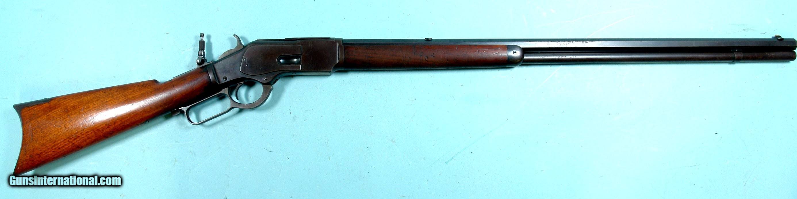 SUPERIOR WINCHESTER MODEL 1873 EXTRA LONG OCTAGON 28” .38-40 CAL. LEVER ...