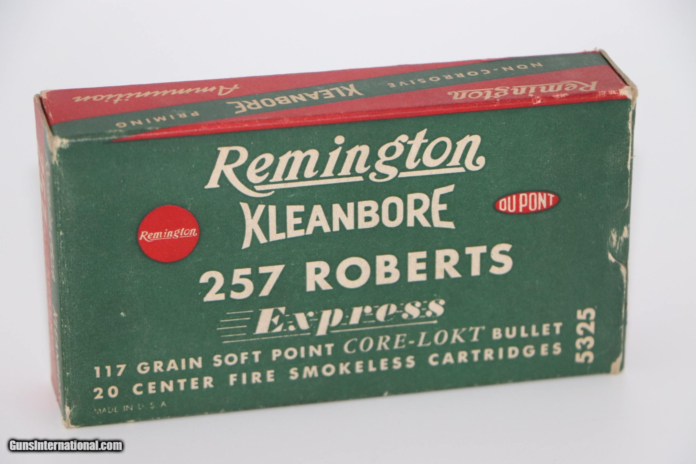 Remington Kleanbore .257 Roberts 117 Gr. SP Core-Lokt - 20 Rds