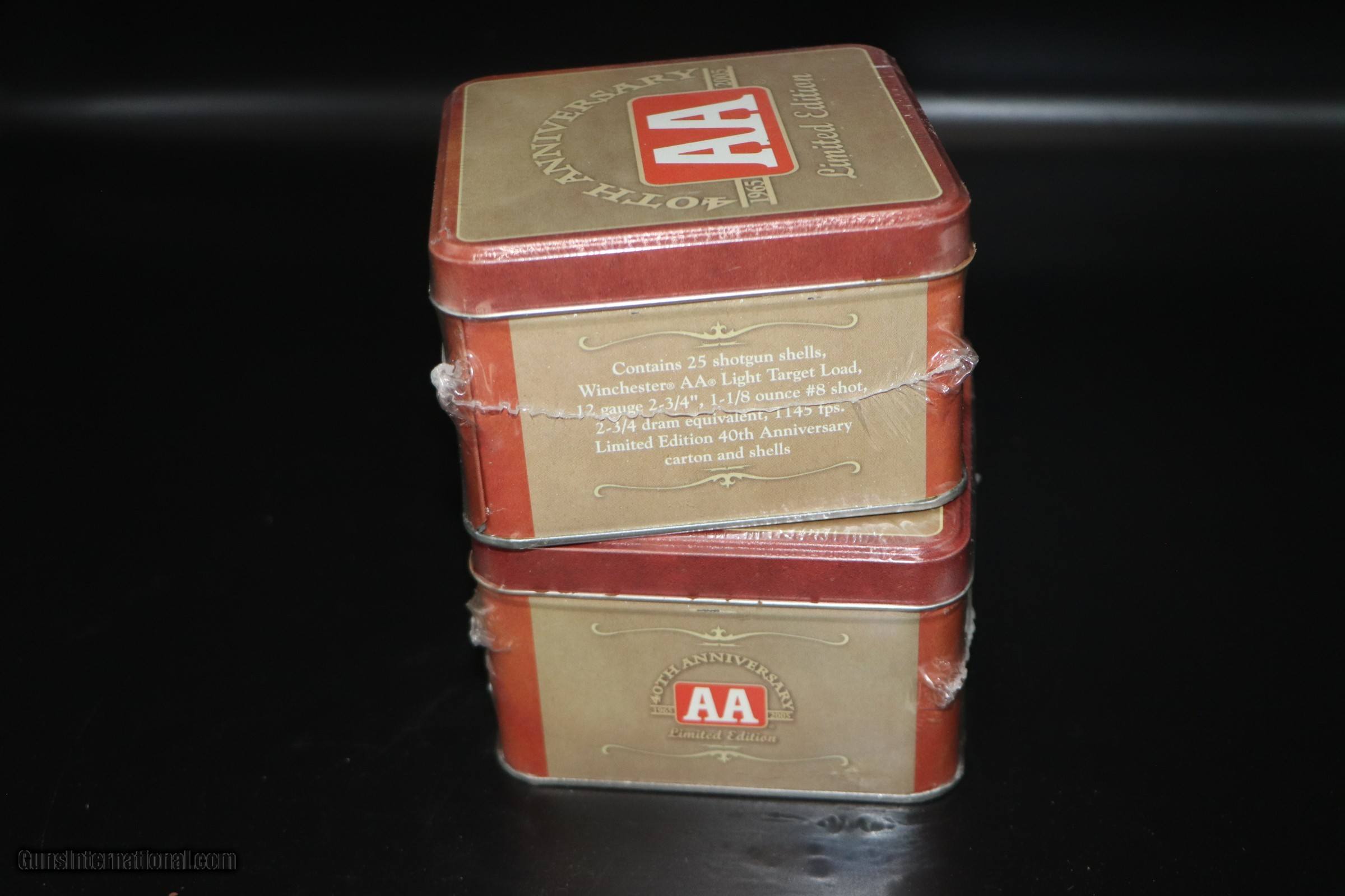 Winchester AA 40th Anniversary Limited Edition 12 Ga. Shot Shells - 25 Rds