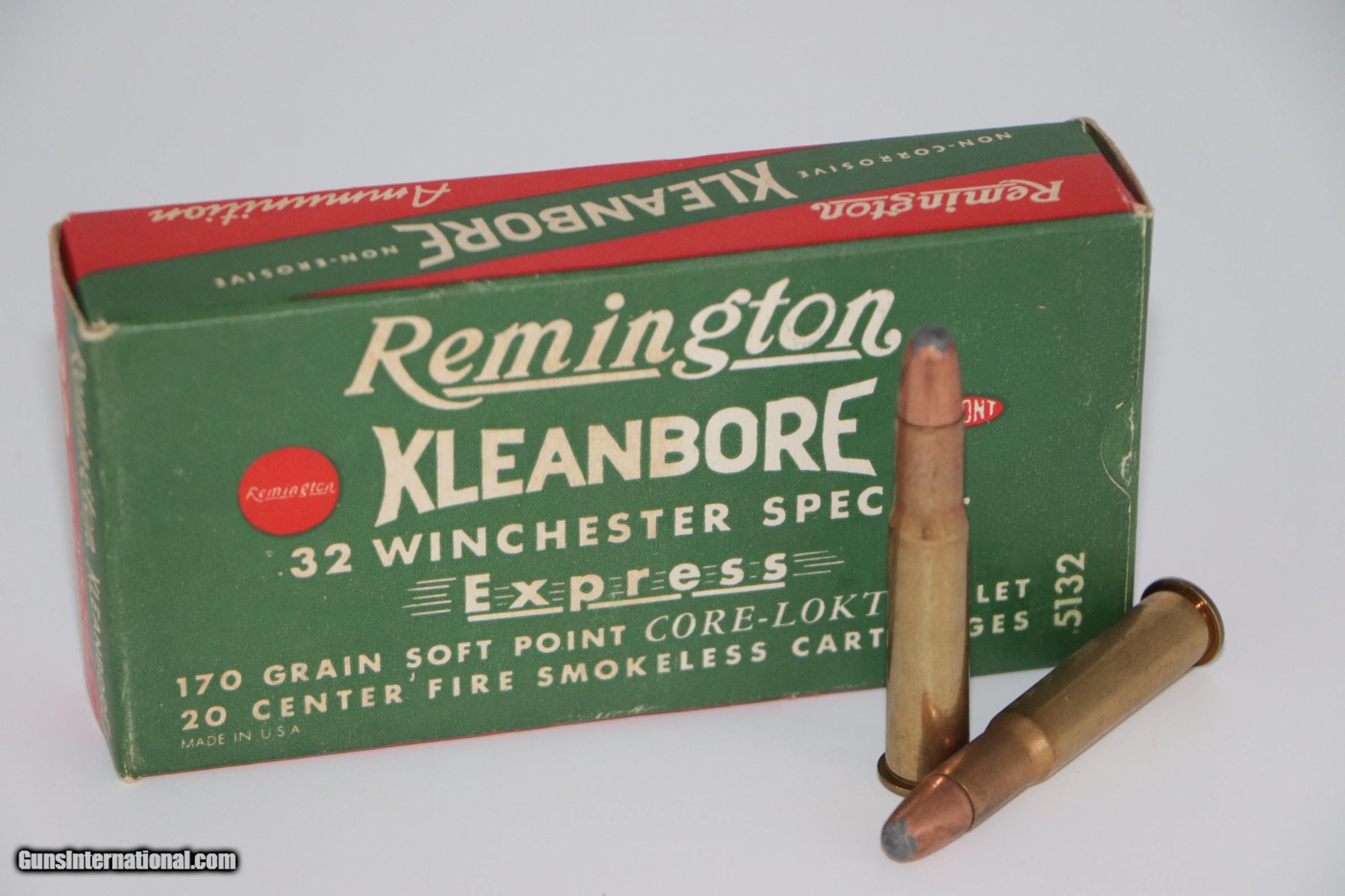 Remington Express 32 Win Spcl. 170 Gr. Core-Lokt SP Kleanbore - 20 Rds