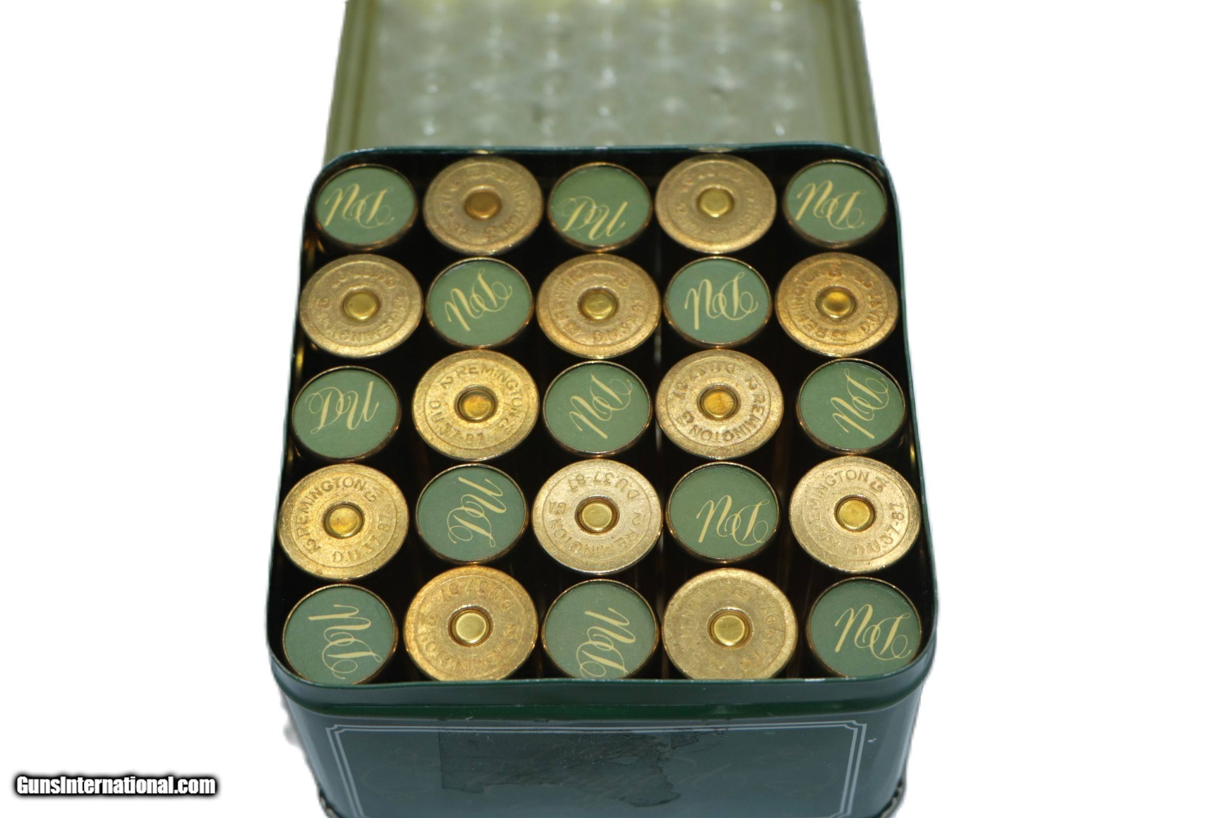 Remington Ducks Unlimited Commemorative Brass Shot Shells - 25