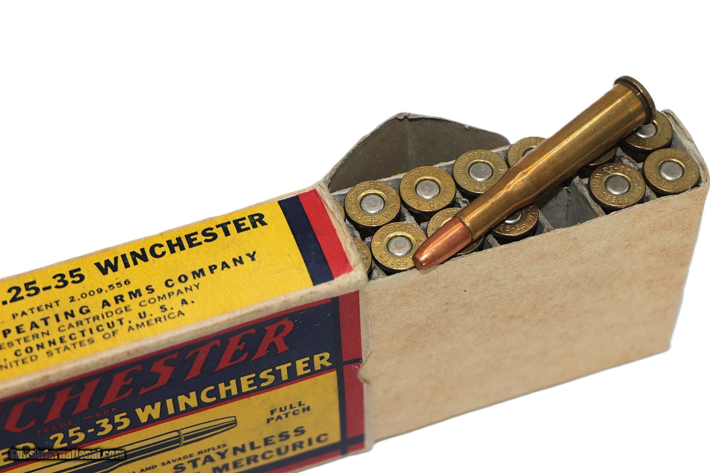 Winchester Super Speed 25-35 Win 117 Gr. Full Patch - 20 Rds