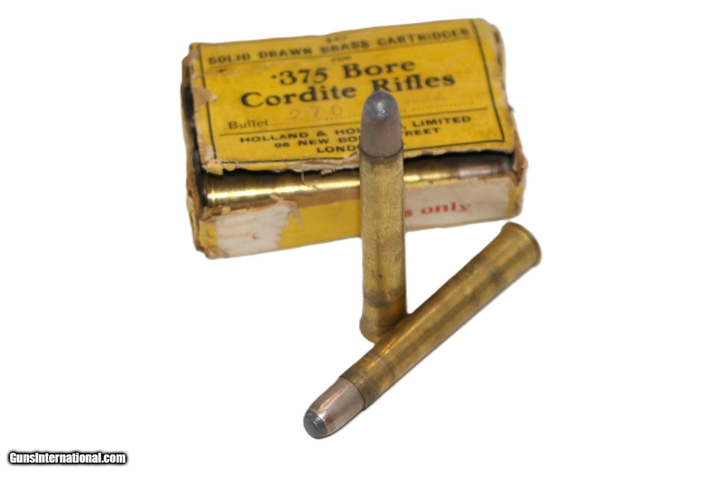 Holland & Holland 375 Bore for Cordite Rifles - 10 Rounds