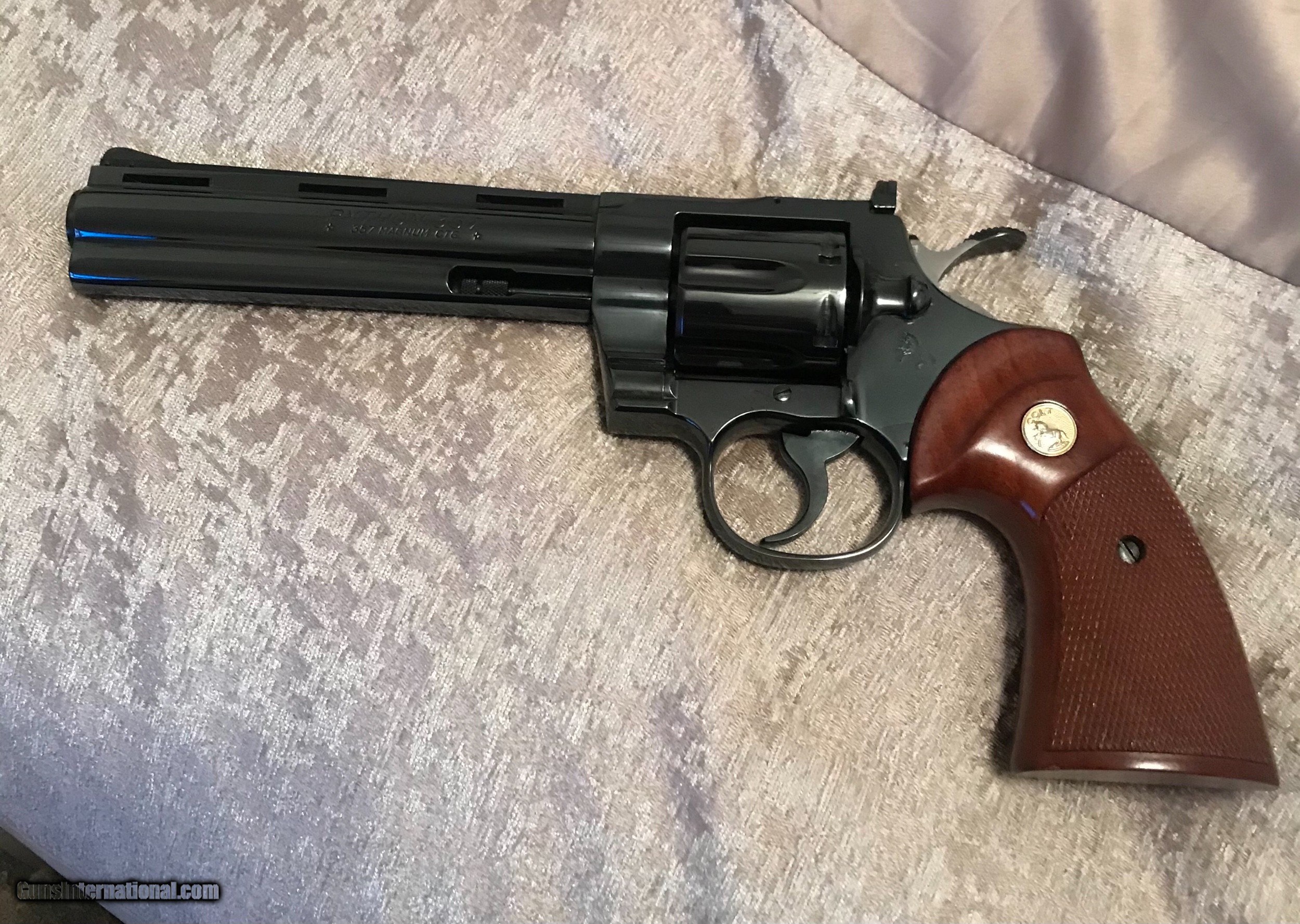 Colt Python (6 in, blue, 1978)