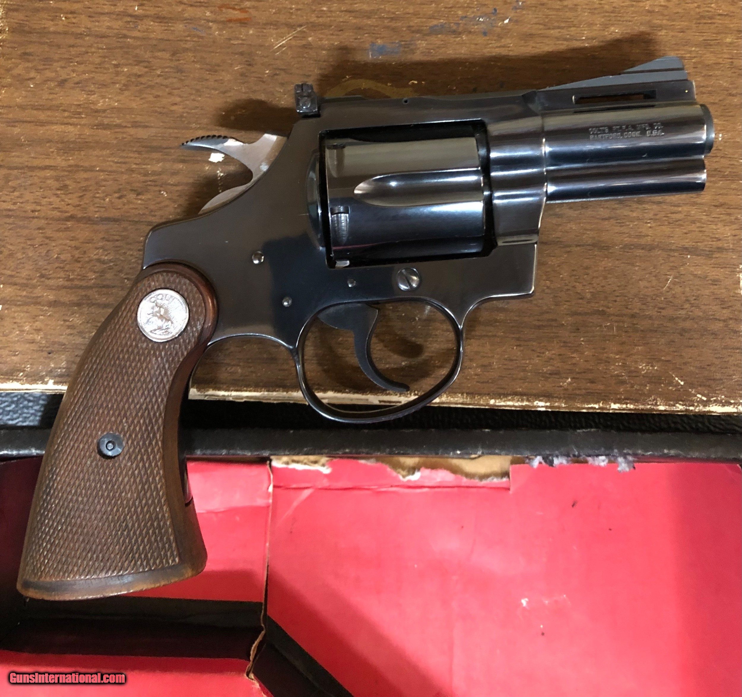 Colt Diamondback (2 in, blue, box)