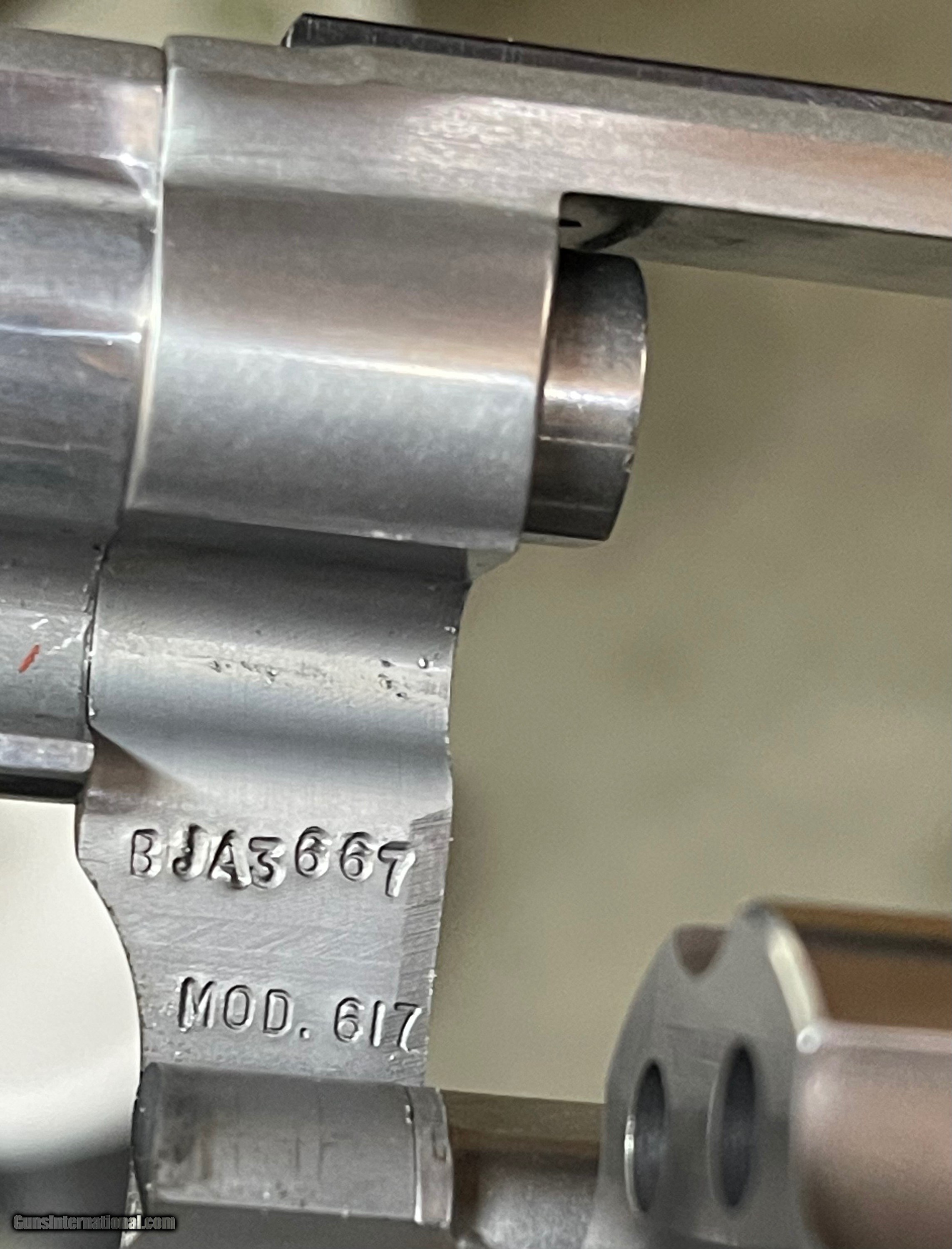 Smith and Wesson 617 (6 in, combats)