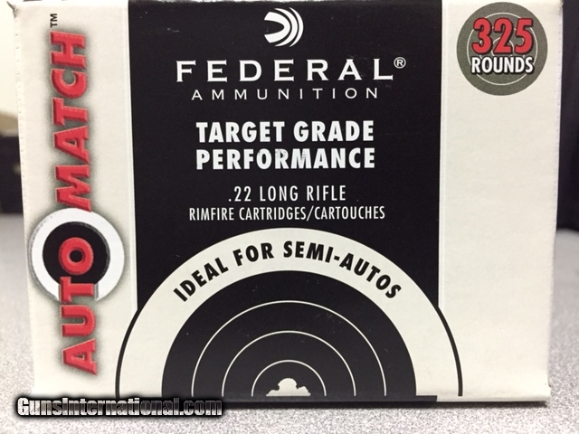 Federal Auto Match 22 Long Rifle