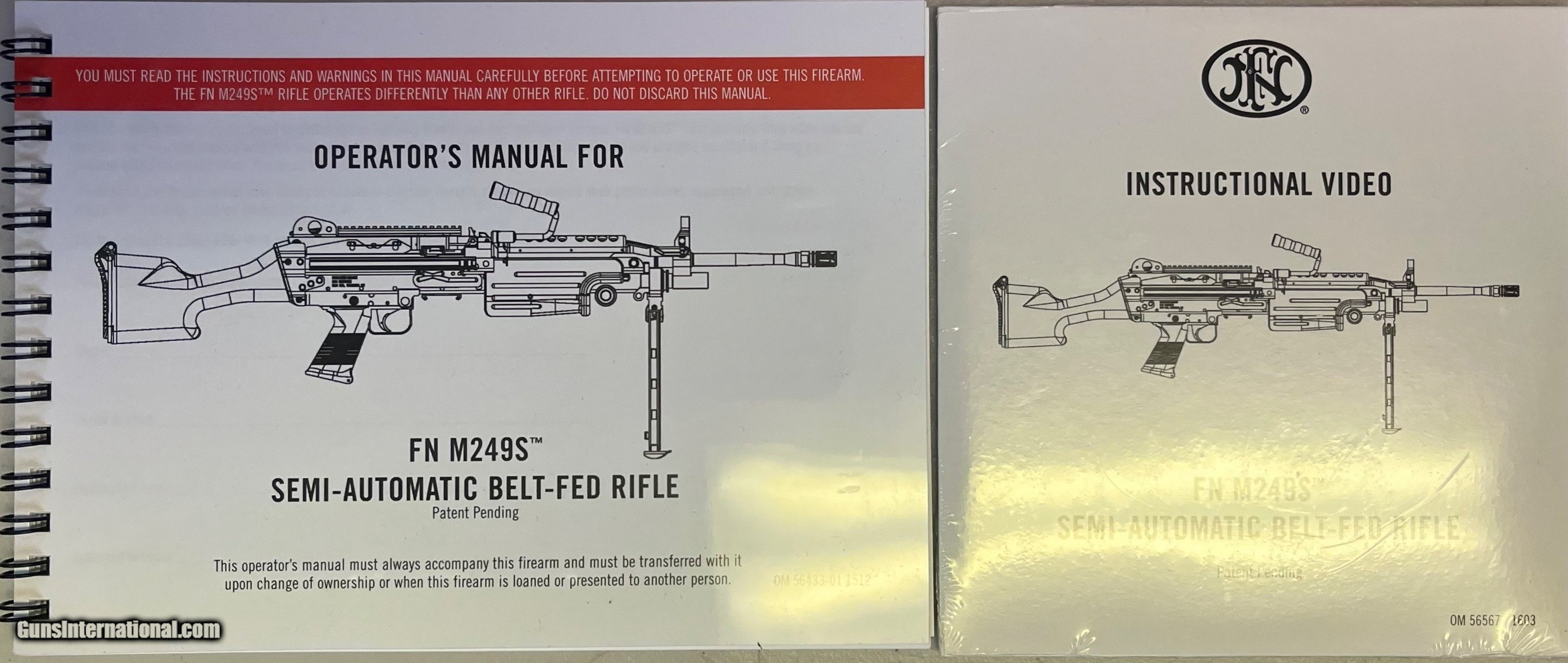 As new in box FN M249S Para - Brand new in original box and wrapping ...