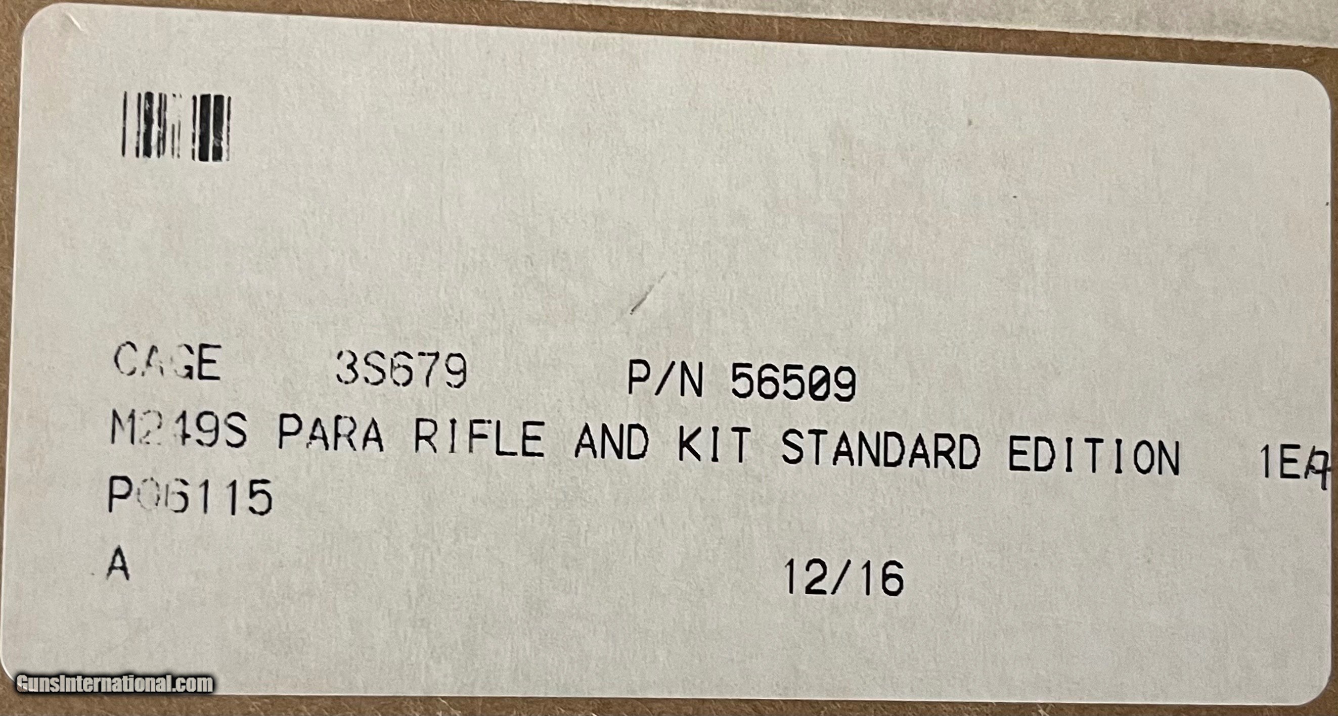 As new in box FN M249S Para - Brand new in original box and wrapping