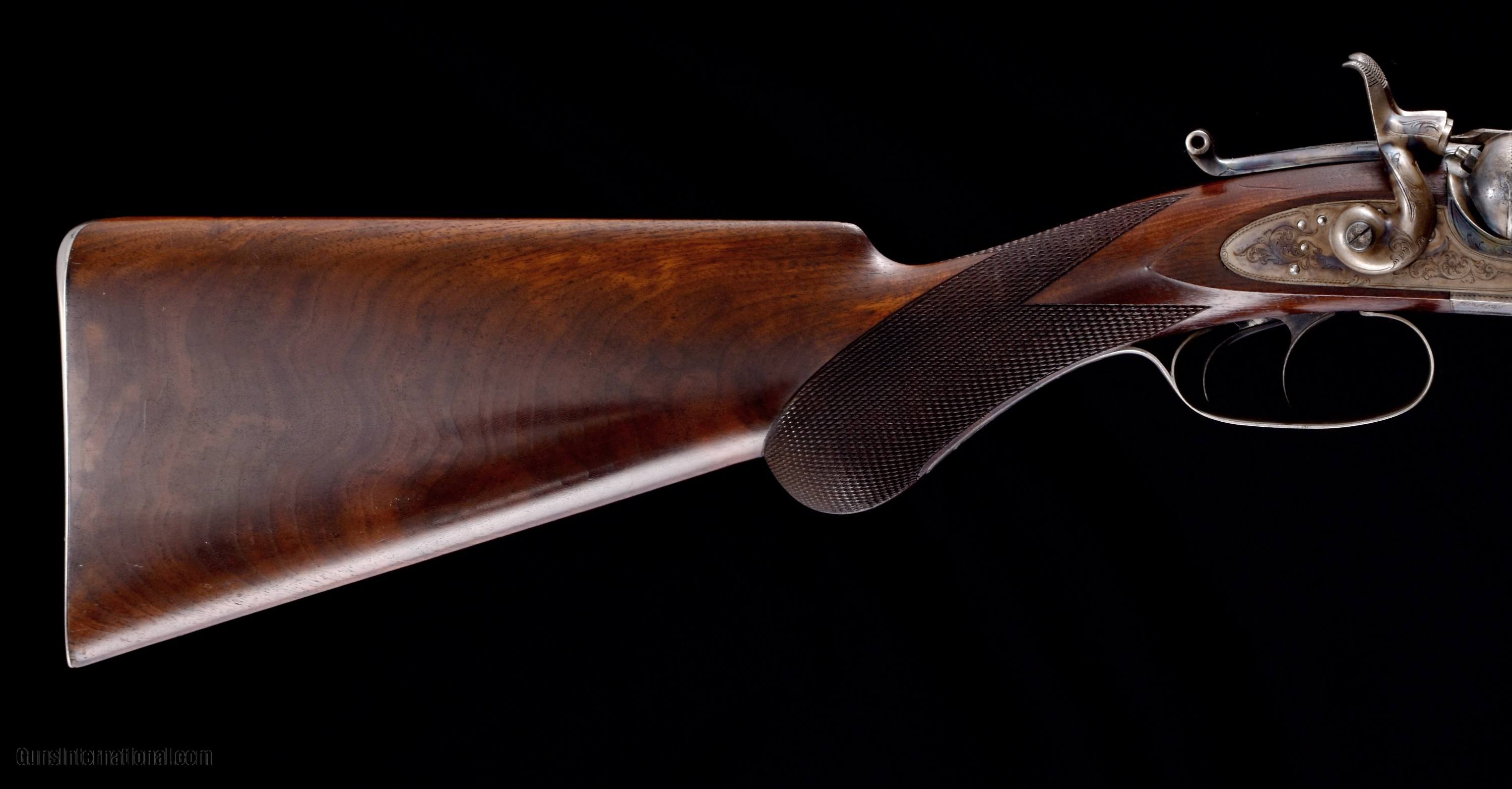 Exceptional high original condition Remington Model 1875 12ga Hammer ...