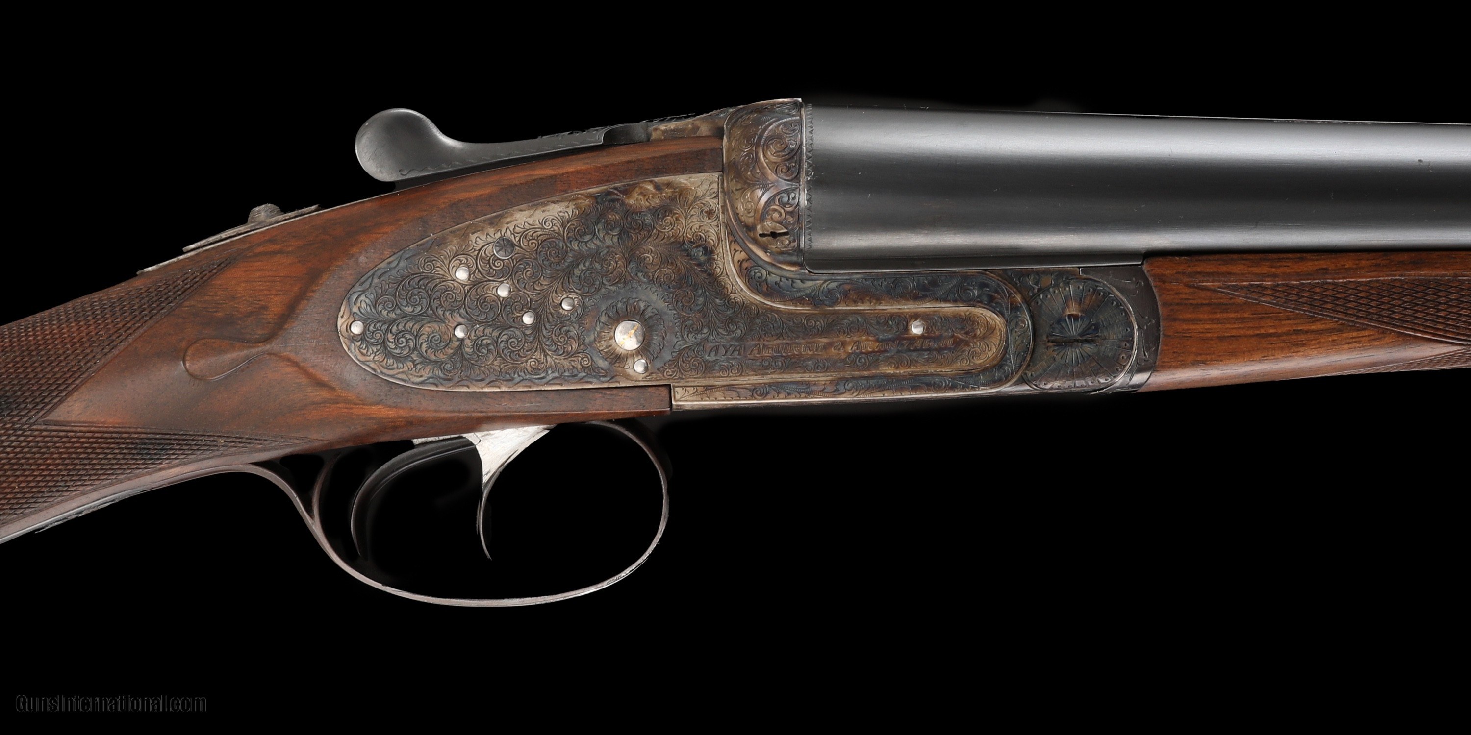 Beautiful AYA No. 2 Hand Detachable full sidelock 12ga game gun