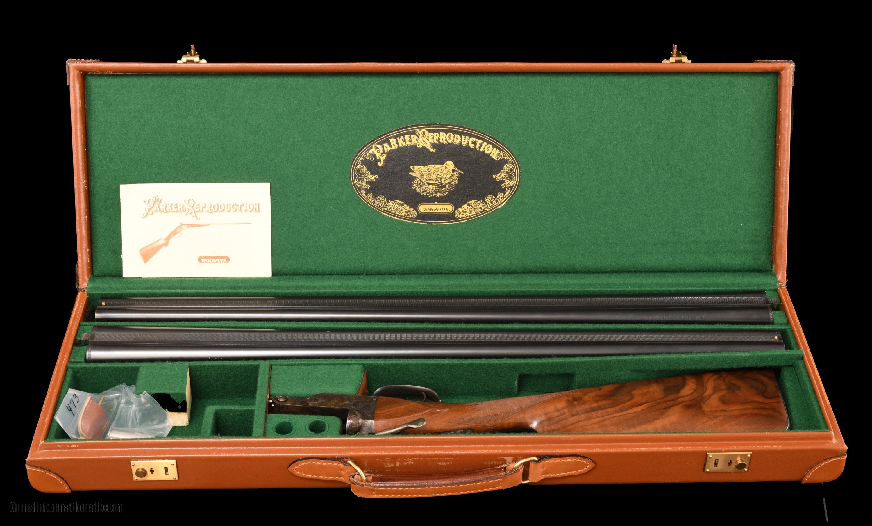 Near Mint Factory Original Parker Reproduction DHE 16 & 20ga 2 brl set ...