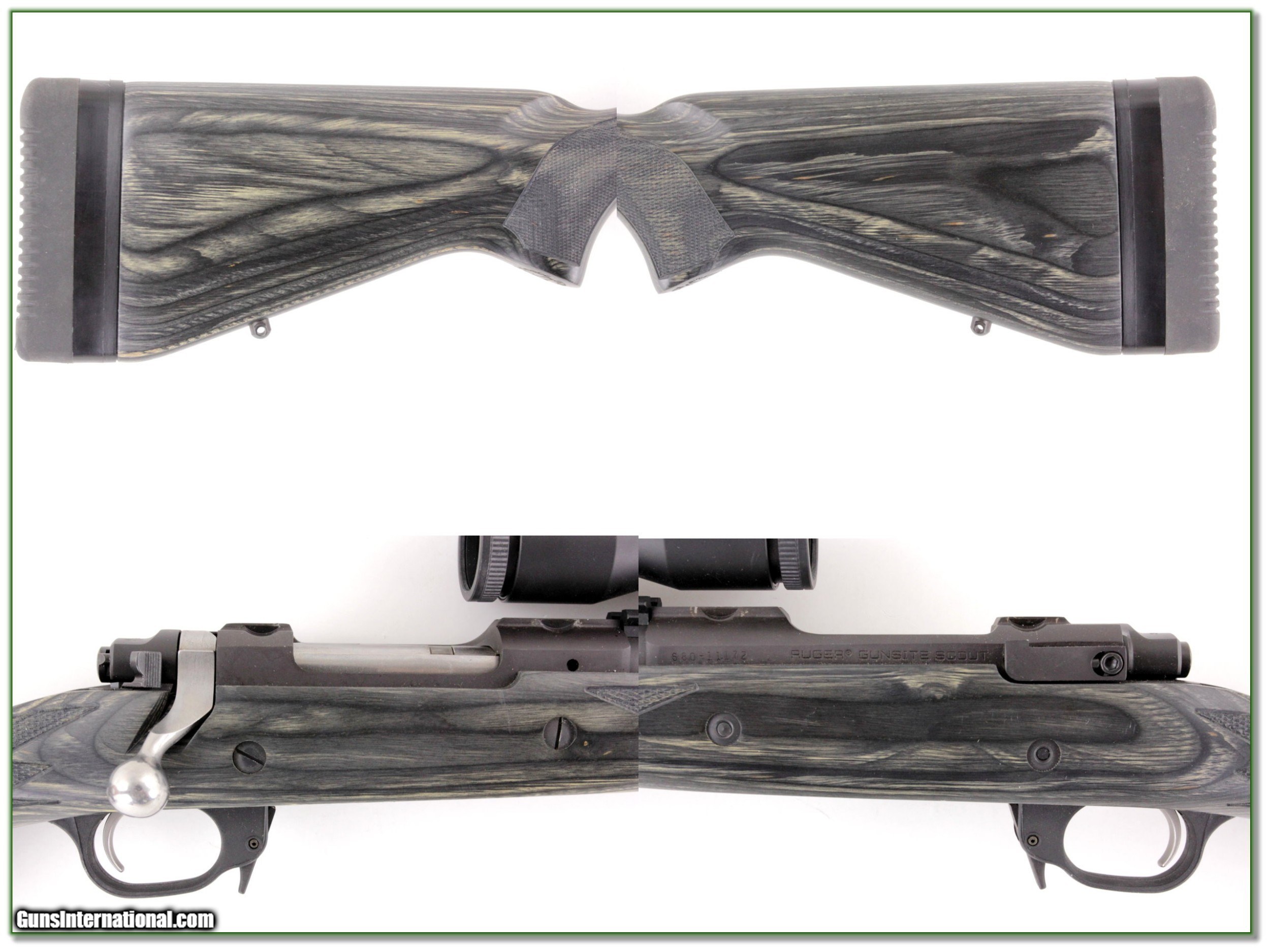 Ruger Gunsite Scout 308 Win w/ Nikon Encore in box