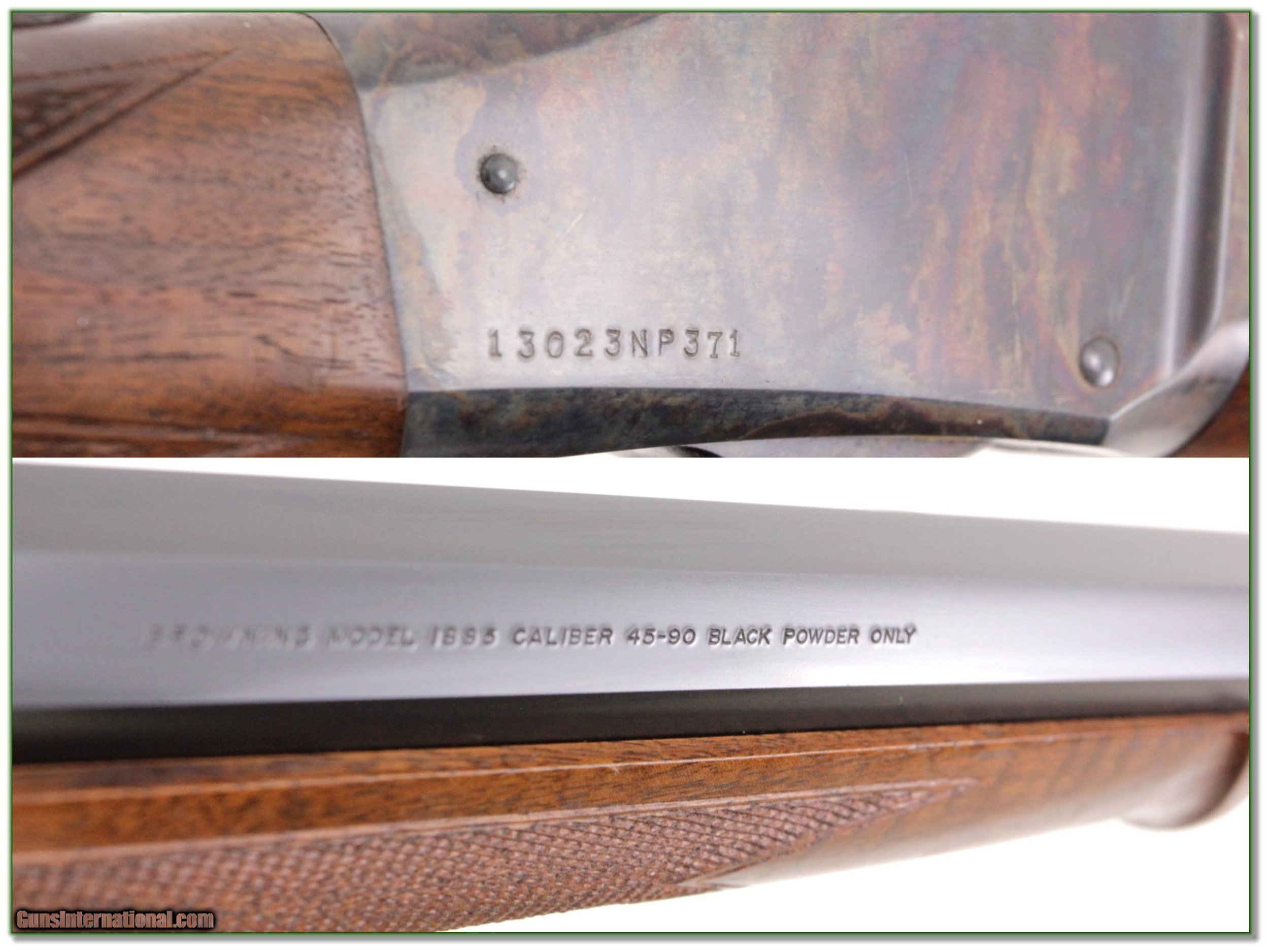 Browning 1885 RARE 45-90 BPCR 30in, case colored