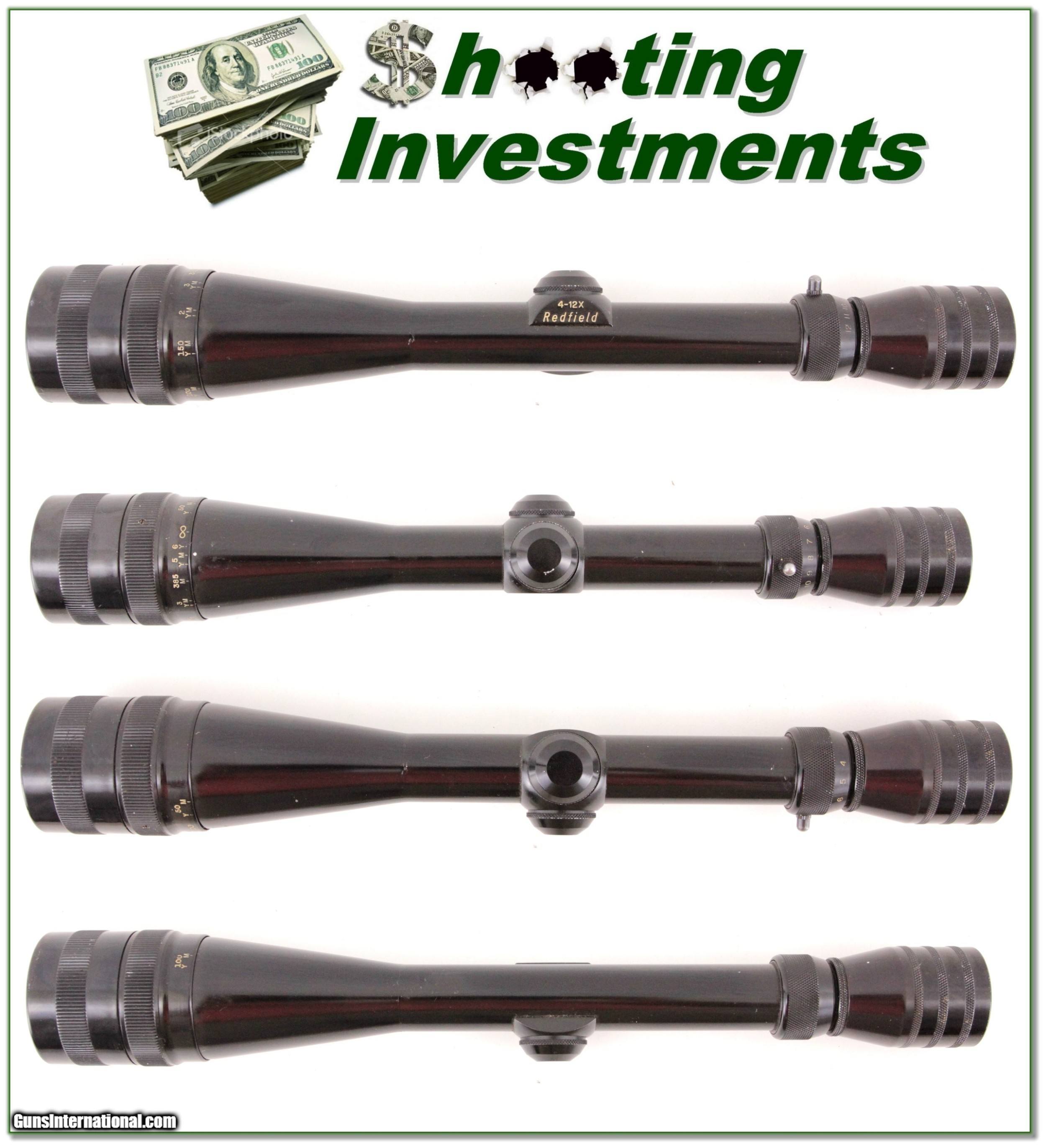 Vintage Redfield 4-12X AO Rifle Scope