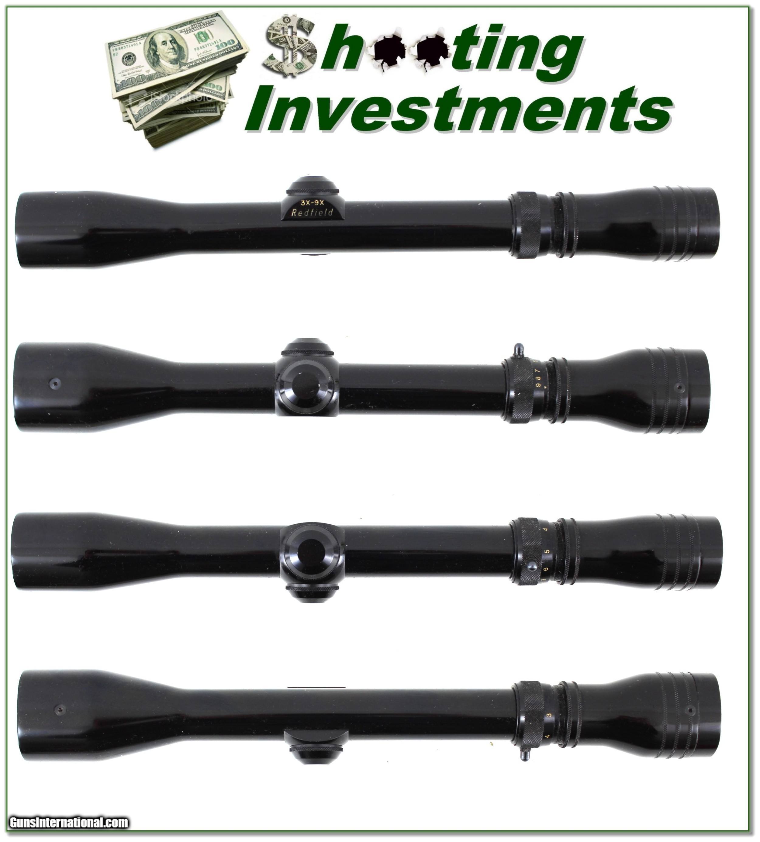 Redfield Vintage USA Widefield Low Pro Lo-Pro 3x9 Rifle Scope