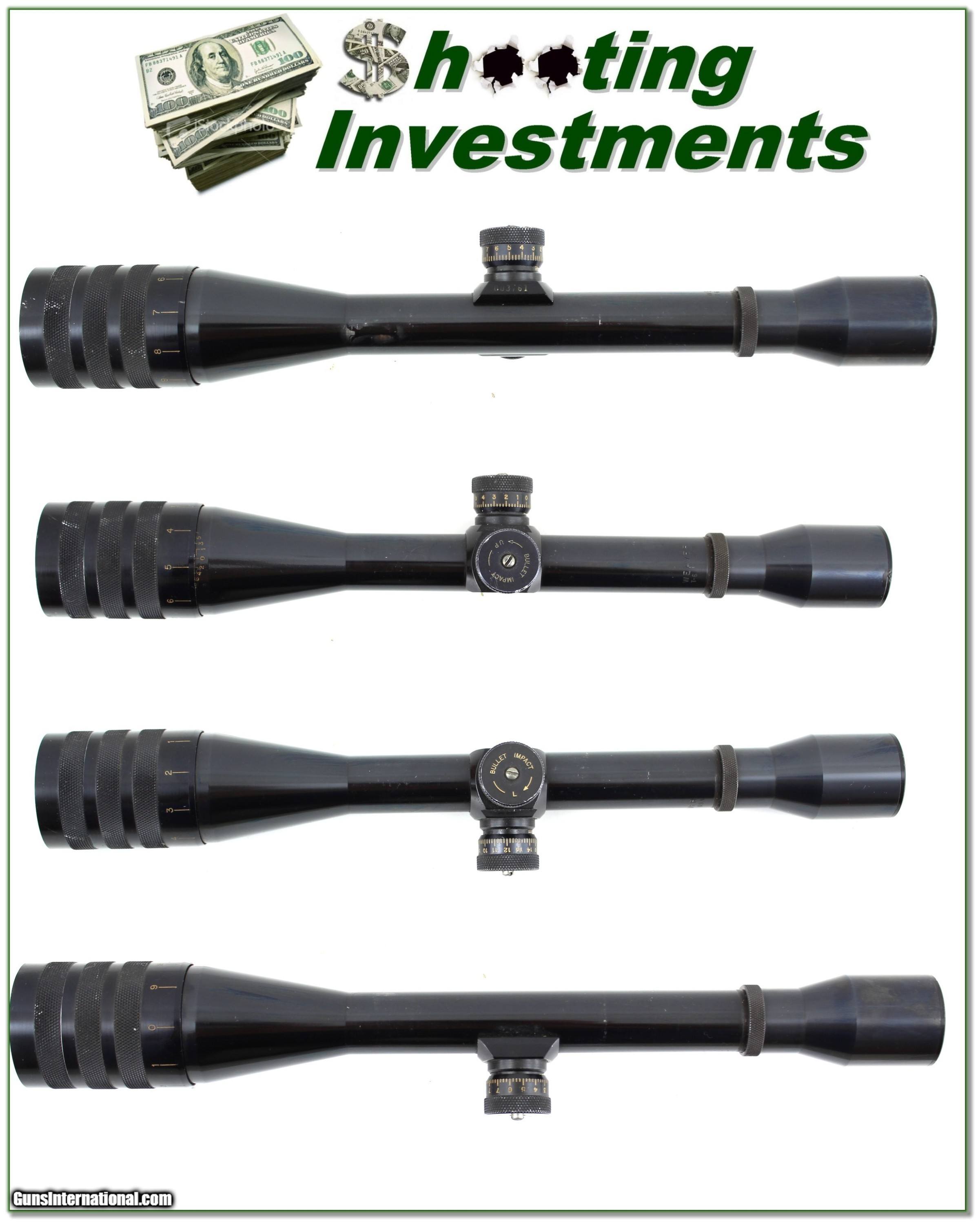 Weaver T6 USA made 6X Taget scope Gloss AO