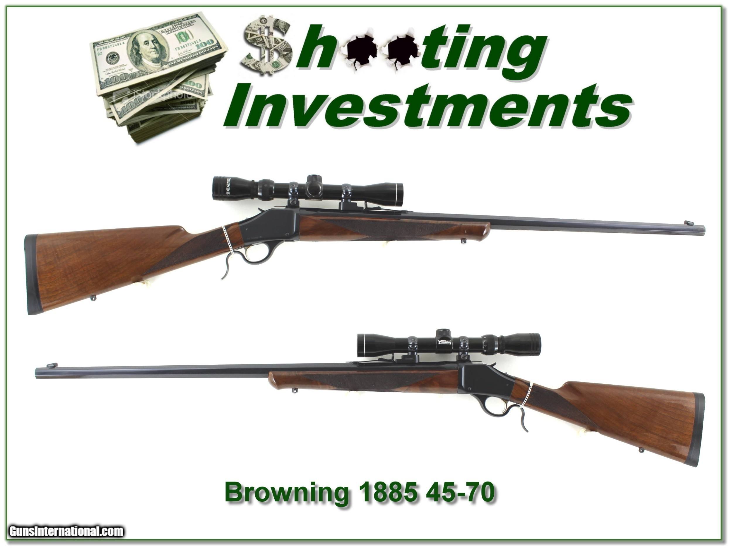 Browning 1885 High Wall in 45-70 28in Octagonal