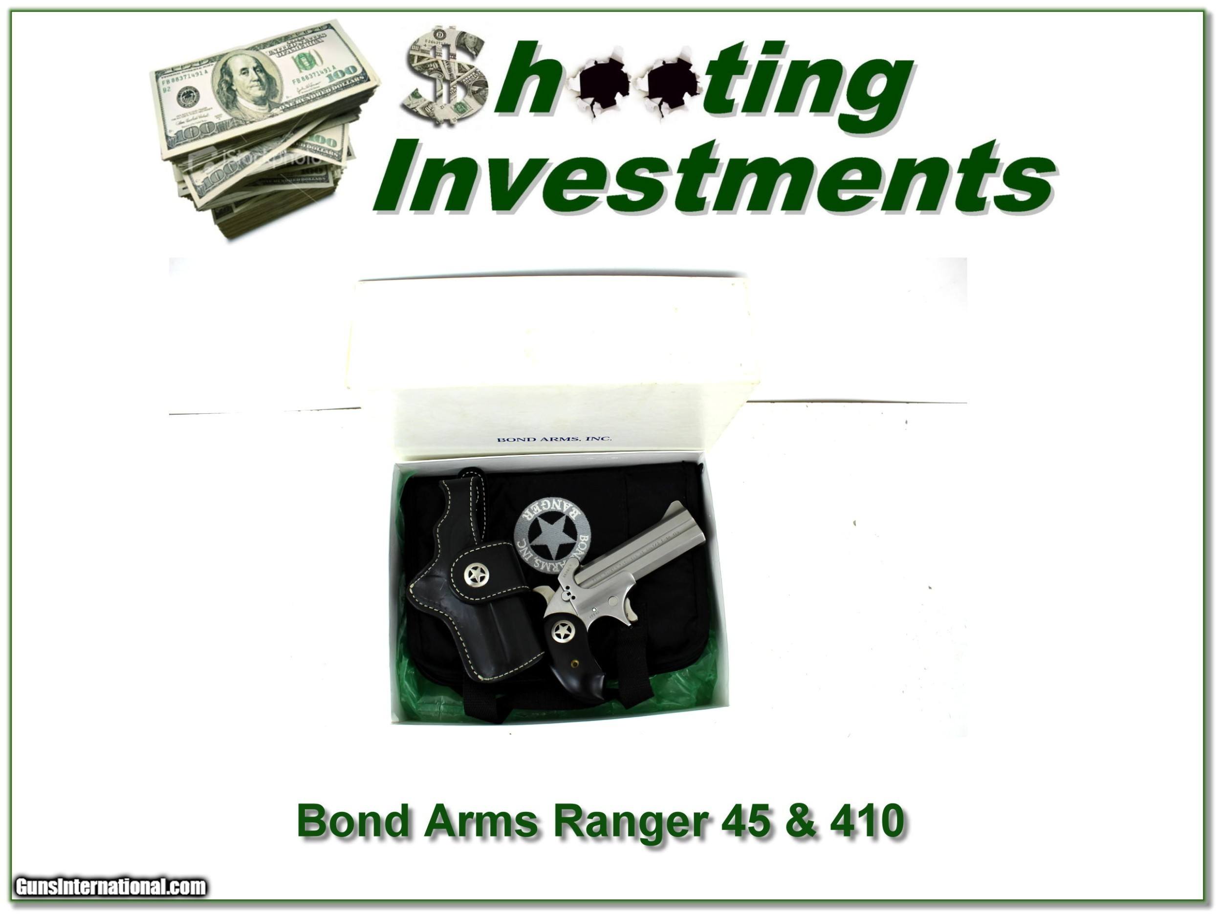 Bond Arms Ranger 45LC & 410 Stainless ANIB