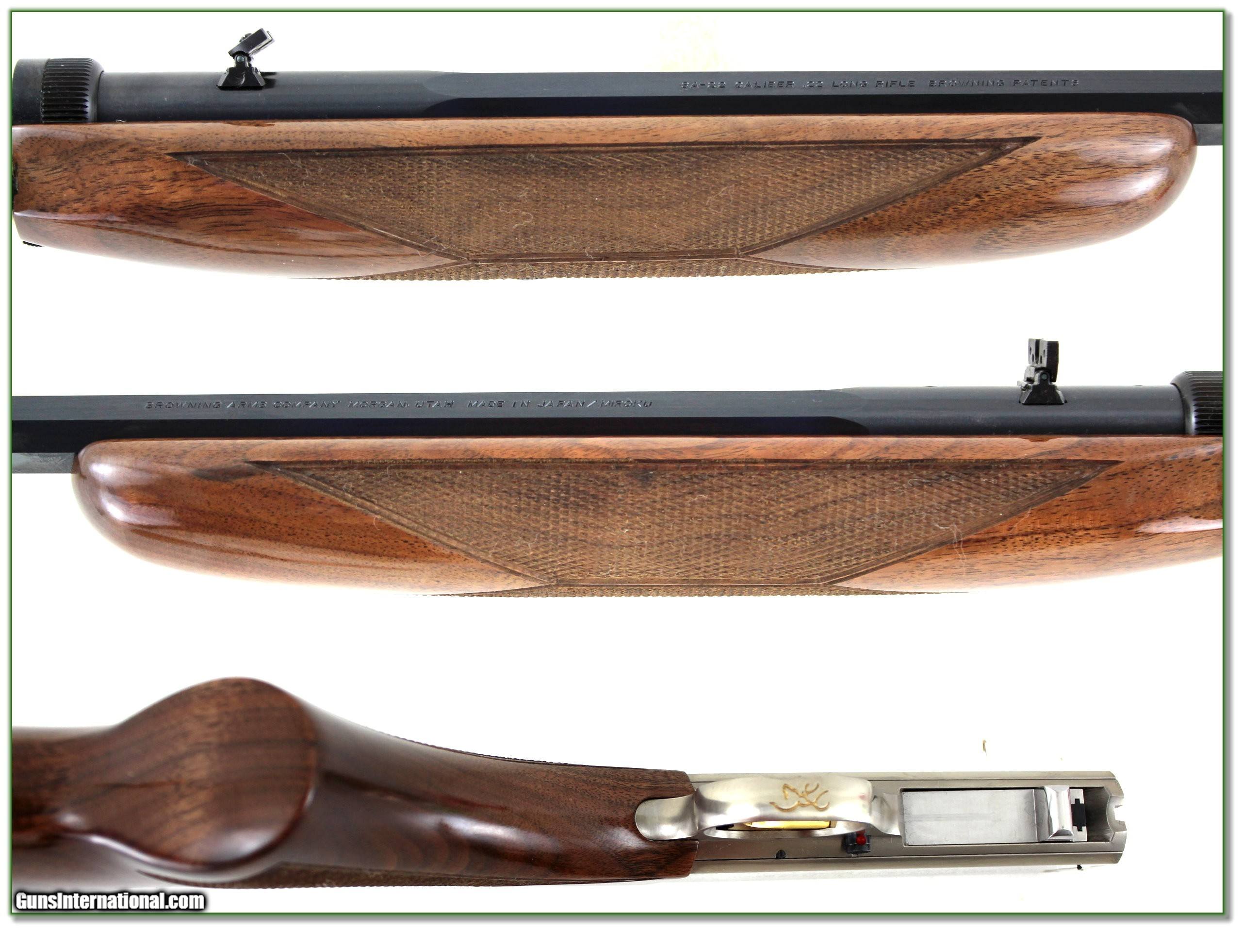 Browning 22 Auto Grade II octagonal barrel NIB!