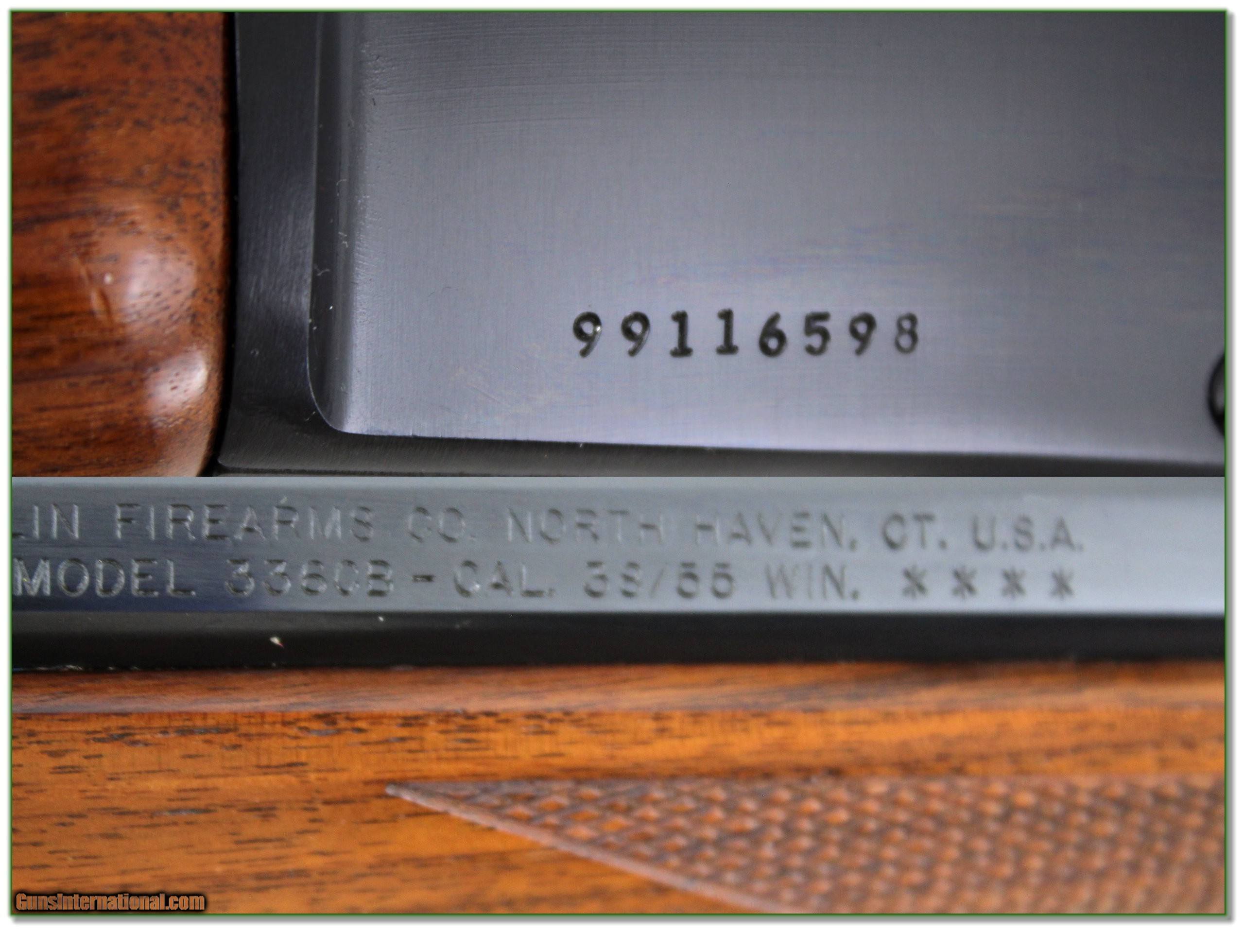 Marlin 336 CB rare 38-55 JM Marked with 24in octagonal barrel Exc Cond!