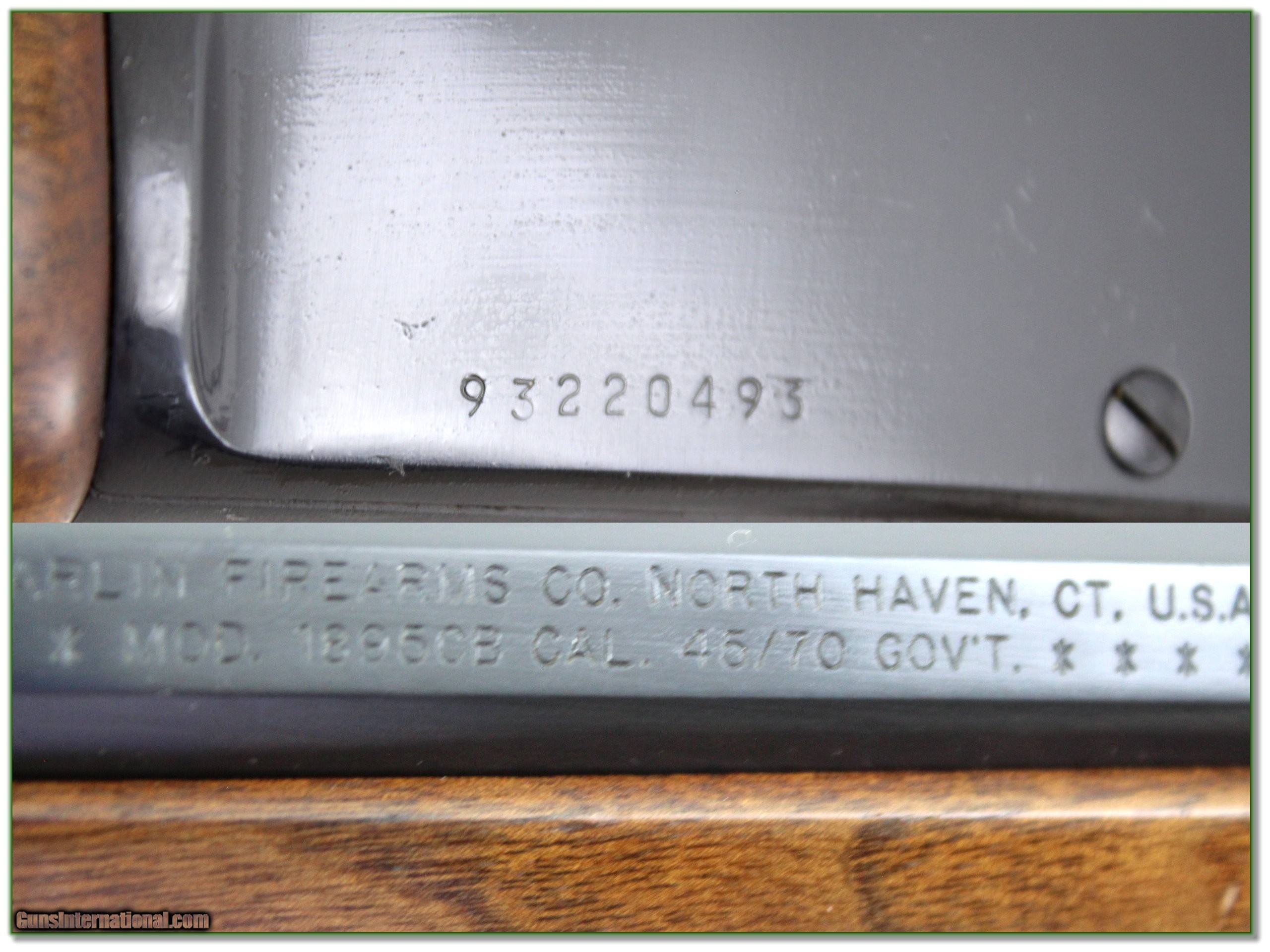 Marlin 1895 CB 45-70 26in Octagonal barrel JM Marked Exc Cond!