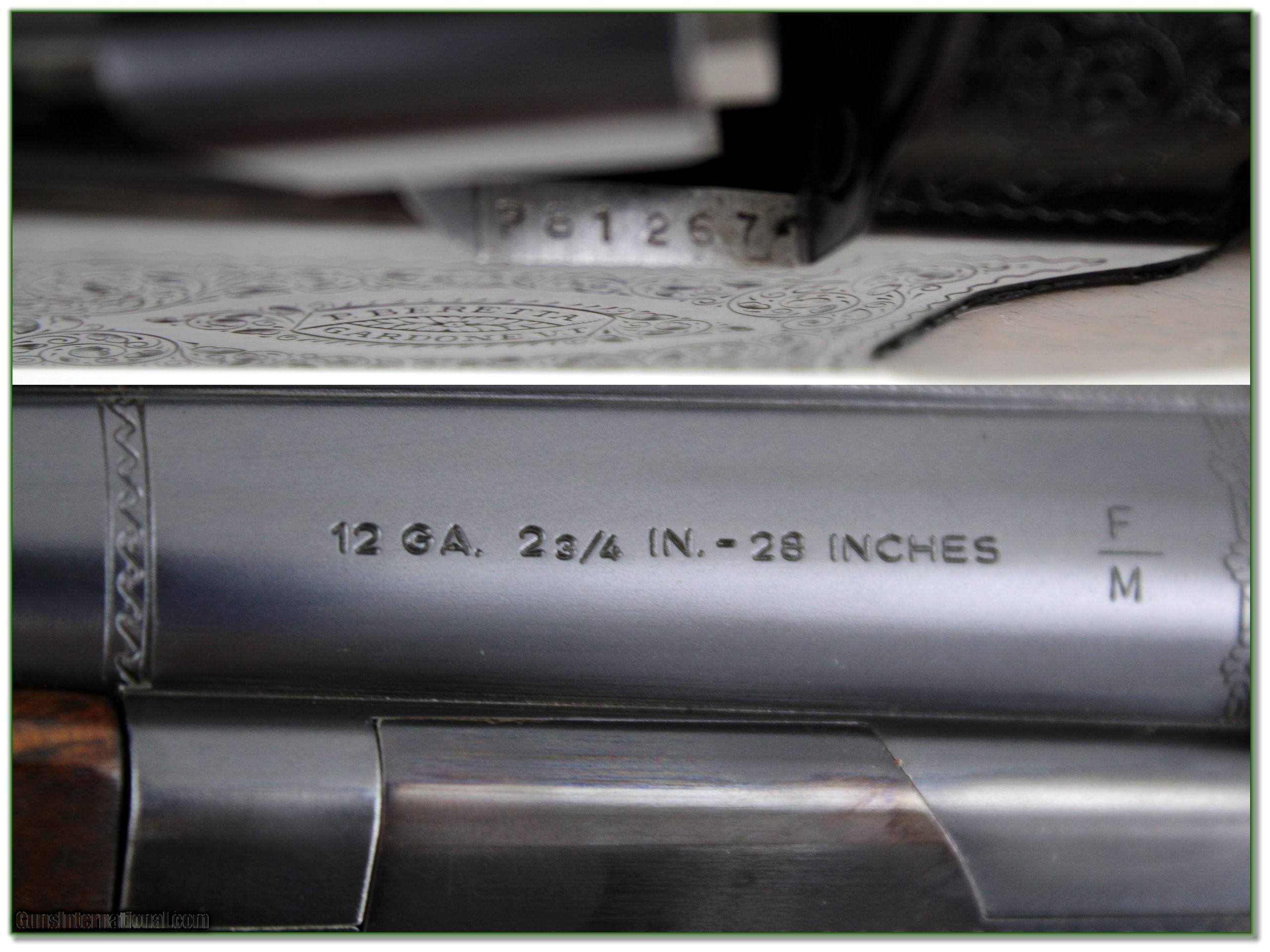 Beretta BL-4 12 Gauge 28in IC & Mod Exc Cond!