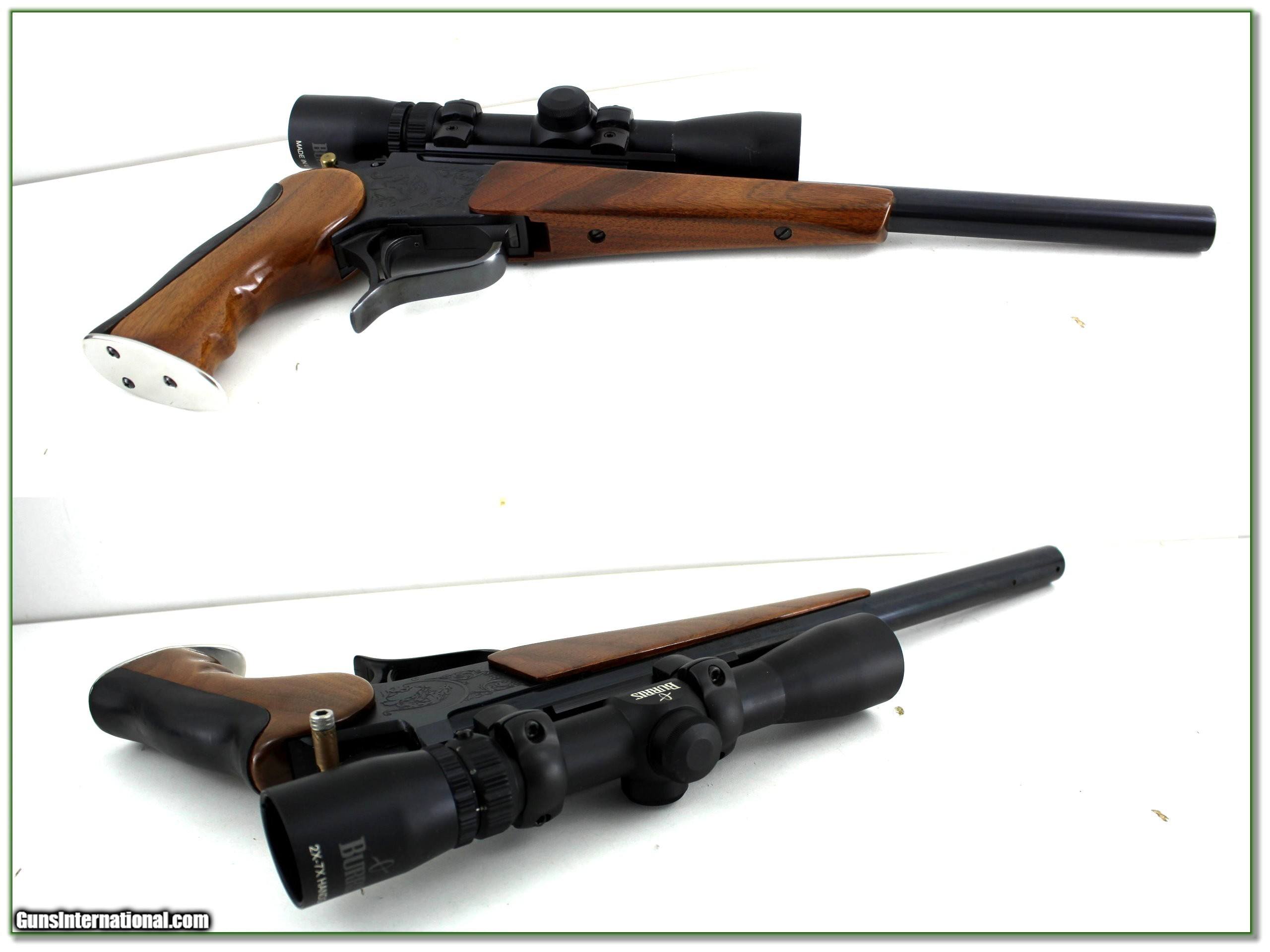 Thompson Center Contender 30-30 and 357 Burris scope and holster!