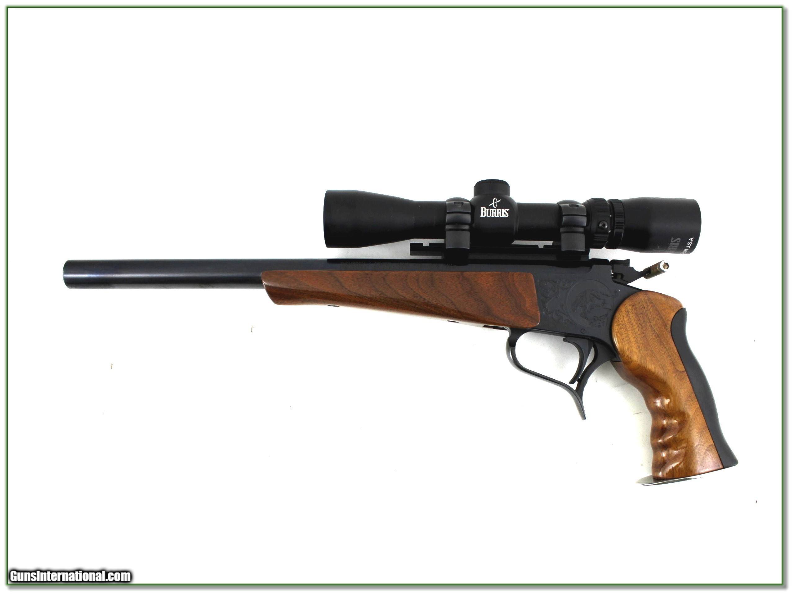 Thompson Center Contender 30-30 and 357 Burris scope and holster!